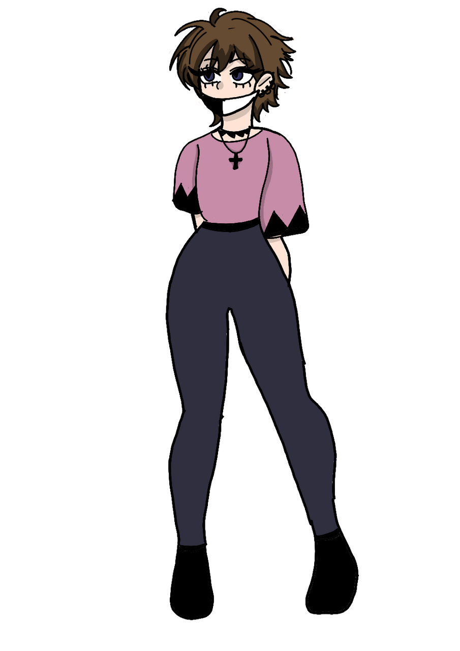 So this is ranboo a streamer and I decided to draw Ranboo_simp - 插图 ART ...