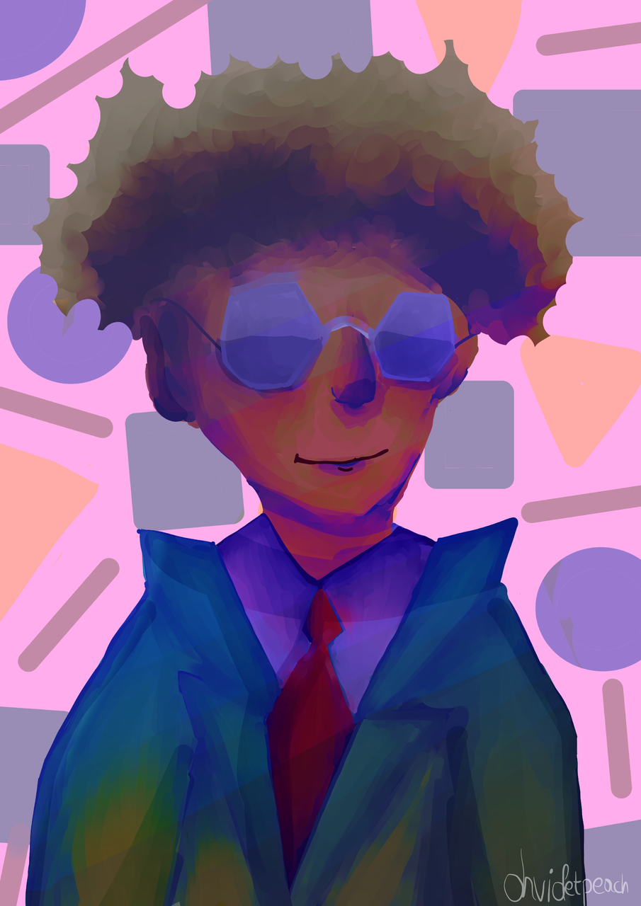 my new oc : prince junior ohvioletpeach - 插图 ART street