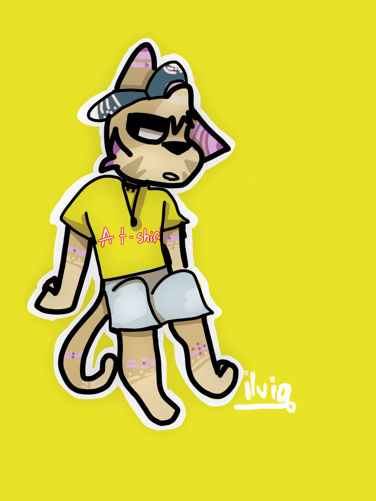 a random furry ;/ . ilviq - Illustrations ART street