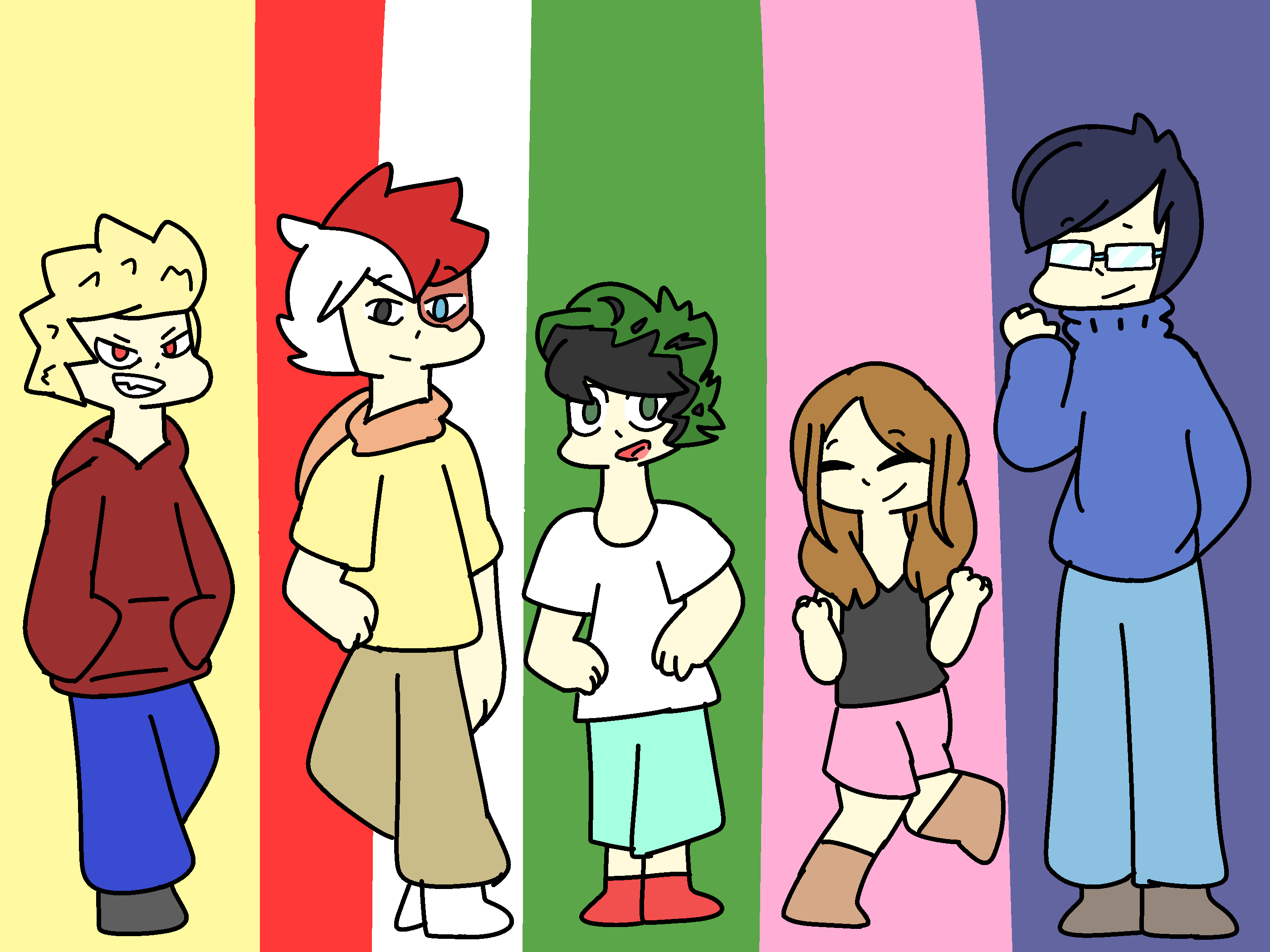 MHA AU - My Friends Version AMM92 - Illustrations ART street