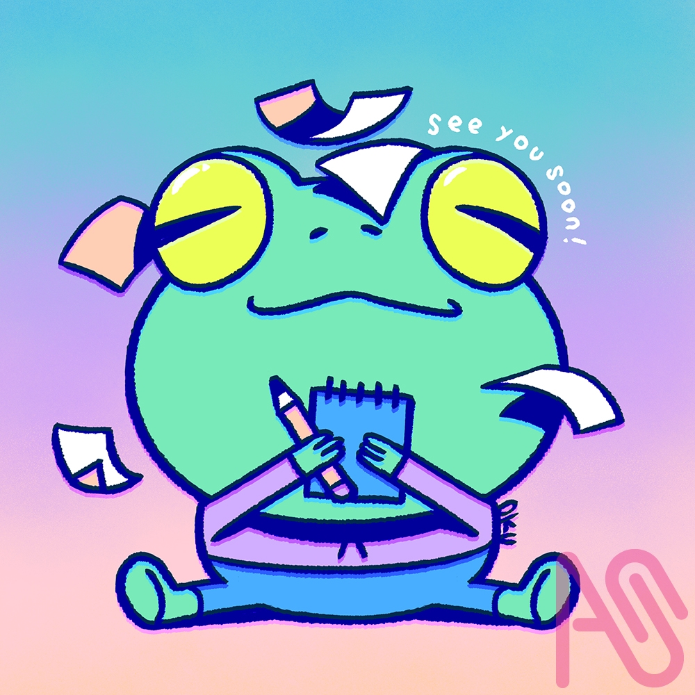 Colorful Frog Okuworks - 插畫 ART street