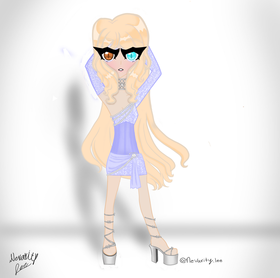 my oc in dti dress nevairtylee - Illustrations ART street