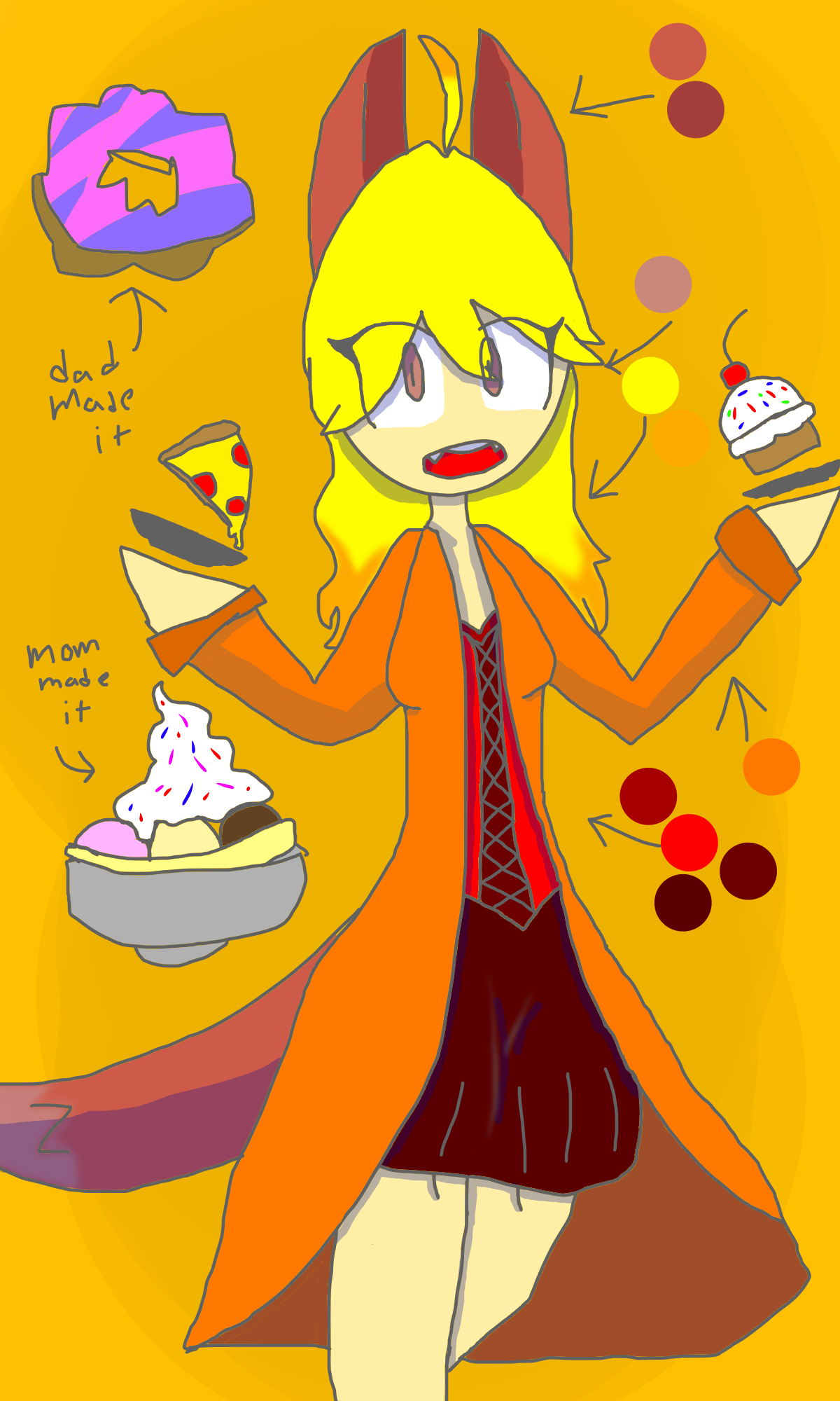 amy the fox CutePandaGirl123 - 插图 ART street