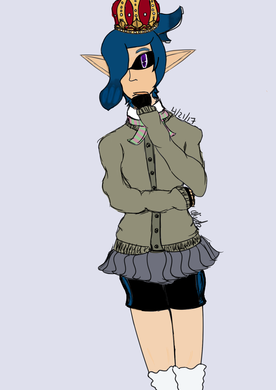 Splatoon oc rich squid concept ((completed)) DarkNekoWarrior ...