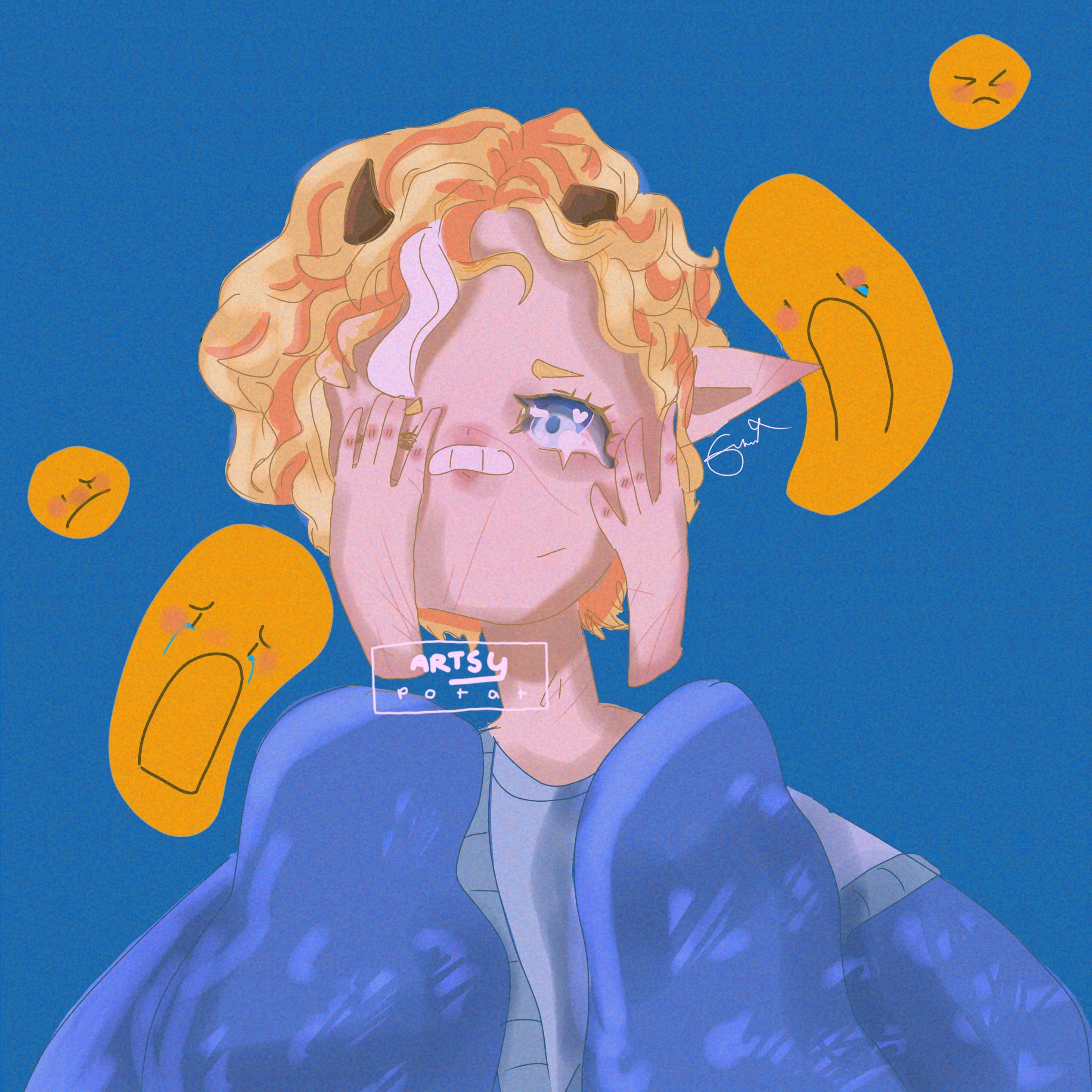 tommyinnit fanart owo artsypotat - Illustrations ART street