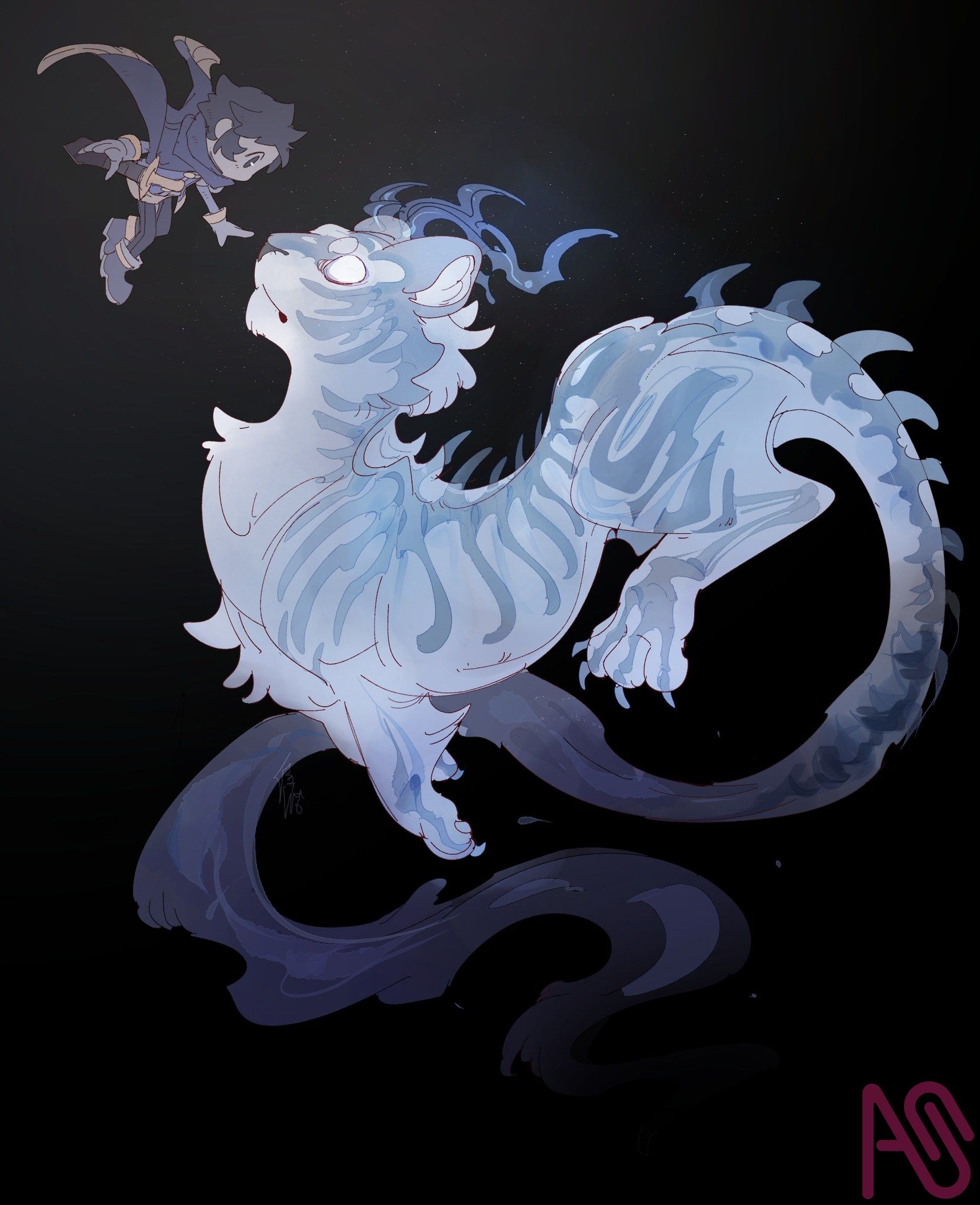 quick fantasy creature doodle 幻獸塗 佳怡 ChiaYeeeE - 插图 ART street