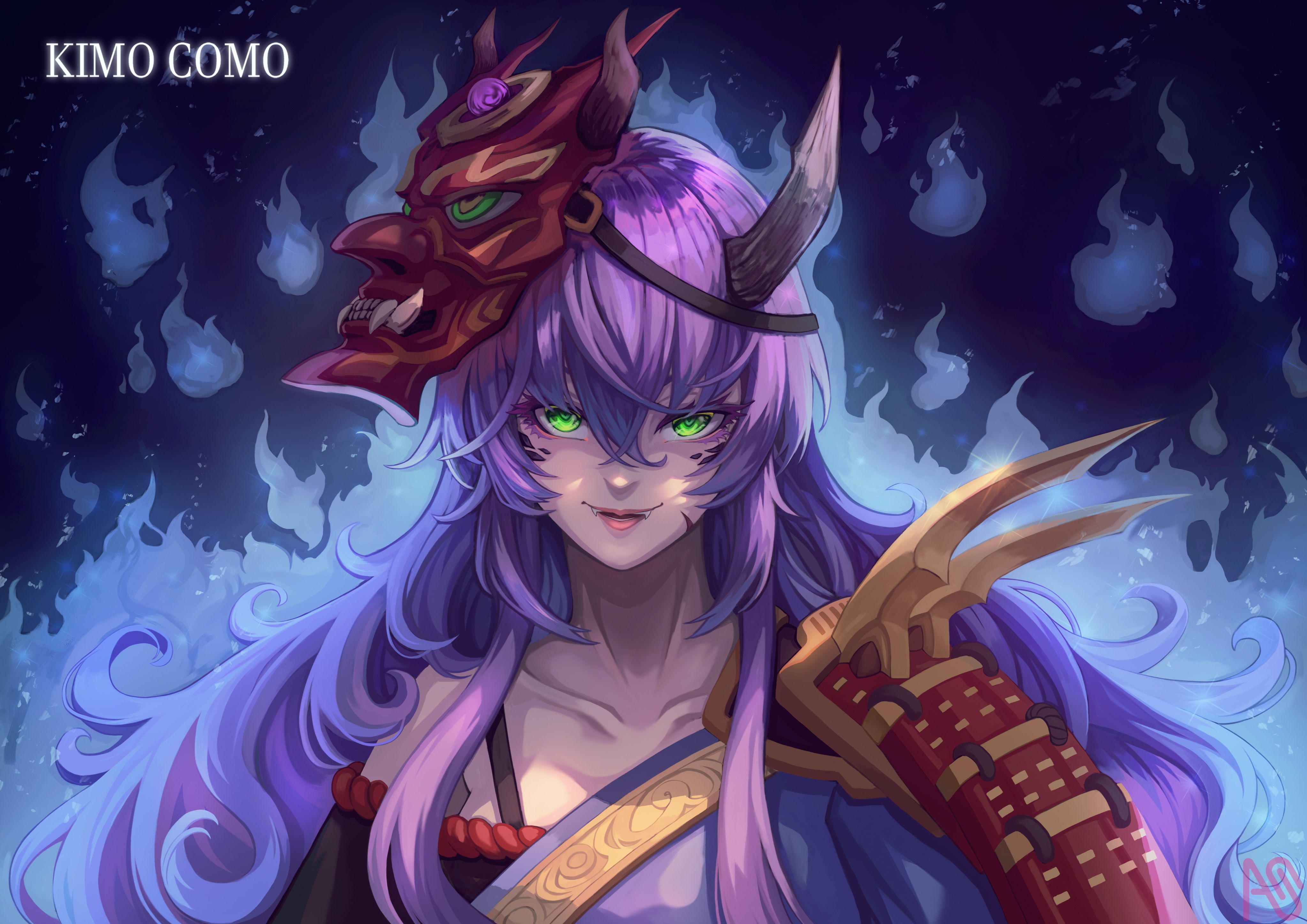 鬼面 KIMO COMO - Illustrations ART street