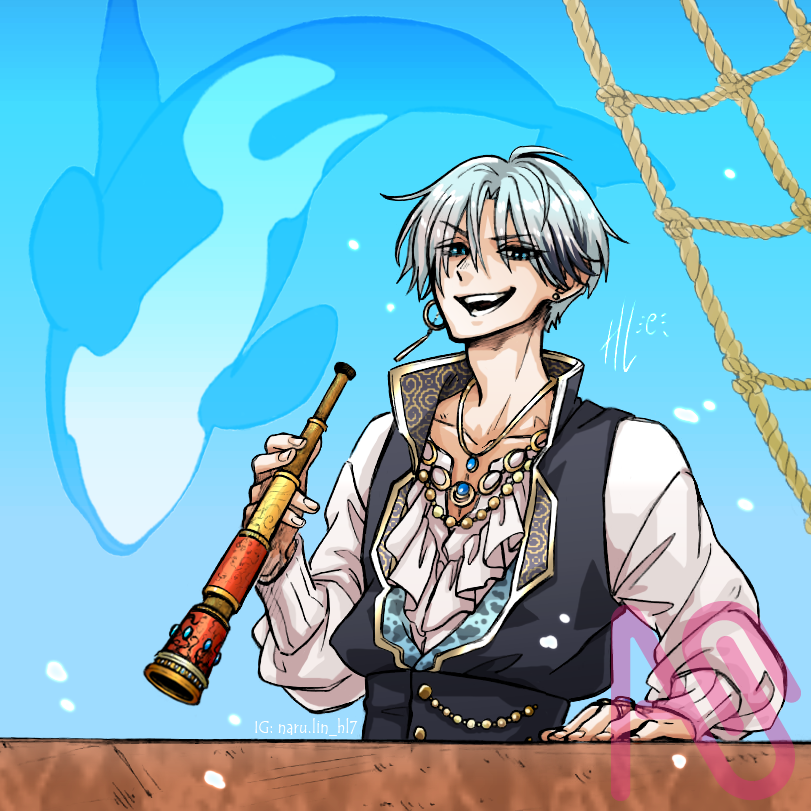 Silvio's Crest: Orca 💙 Naru Lin 10969 - 插图 ART street