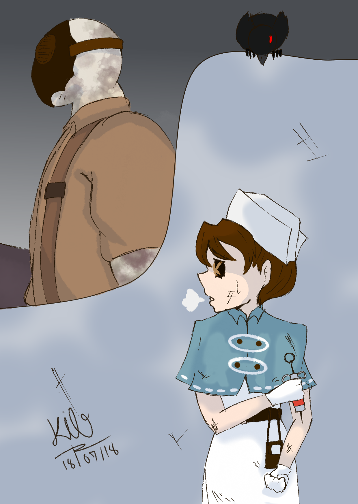 fanart doctor Identity V littleredhood - Illustrations ART street