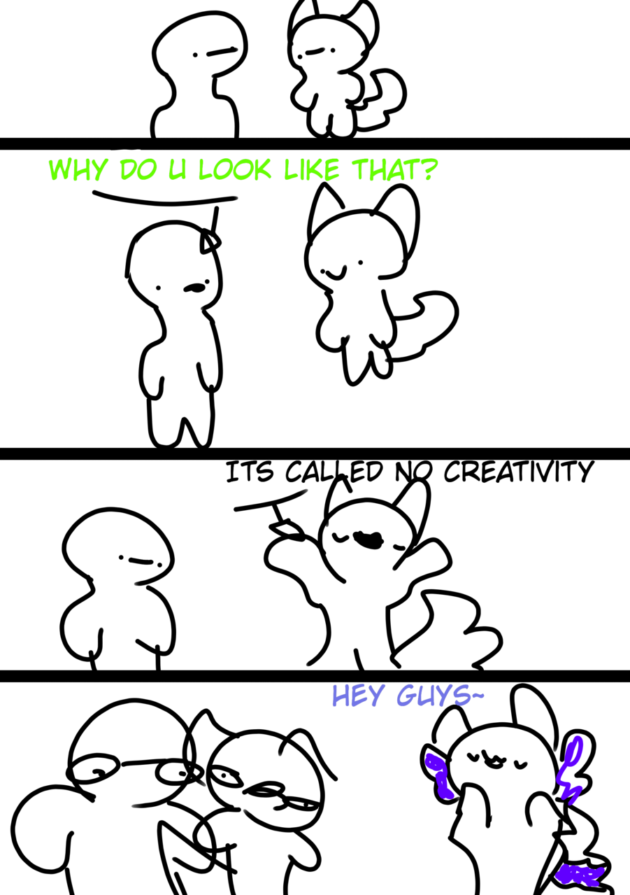 Comic Strip - No Creativity Mjp10 - Illustrations ART street