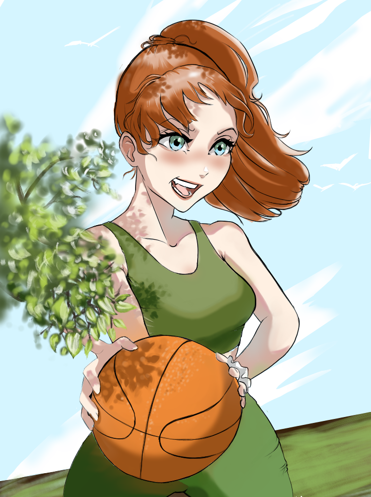 Basketball practice Gail Ross - Illustrations ART street