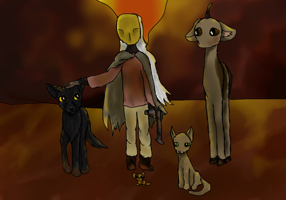 Earth affinity cast FiveSecondsToFly - Illustrations ART street