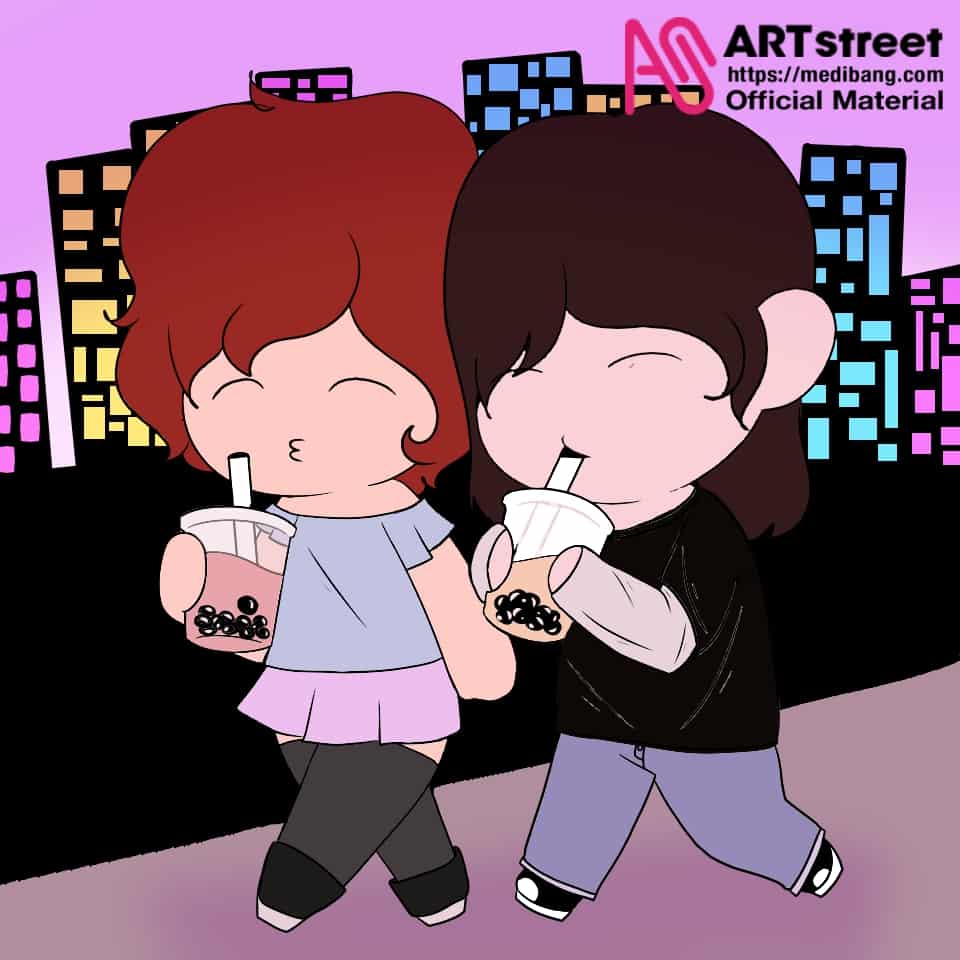 Best Friend contest Chibi - Illustrations ART street