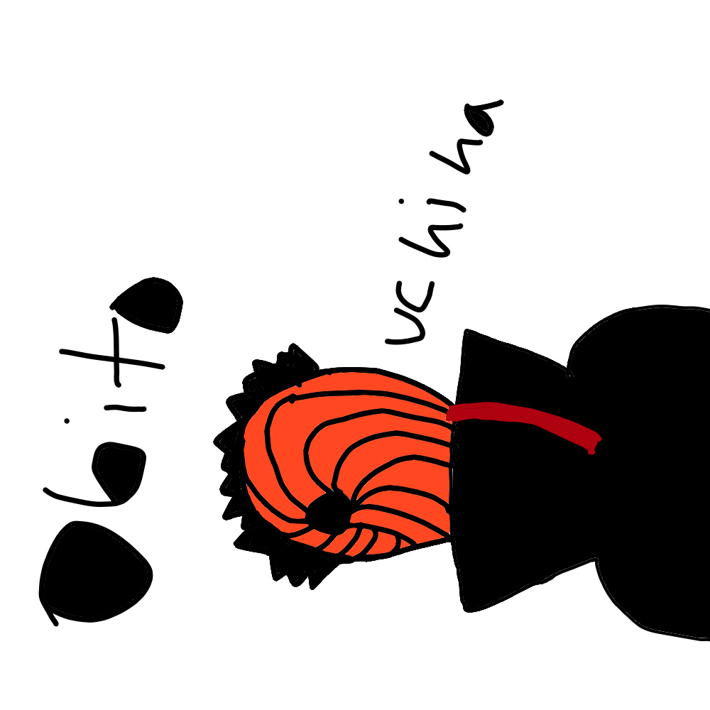 Obito Uchiha from Naruto:Shippuden Sad Potato - Illustrations ART street