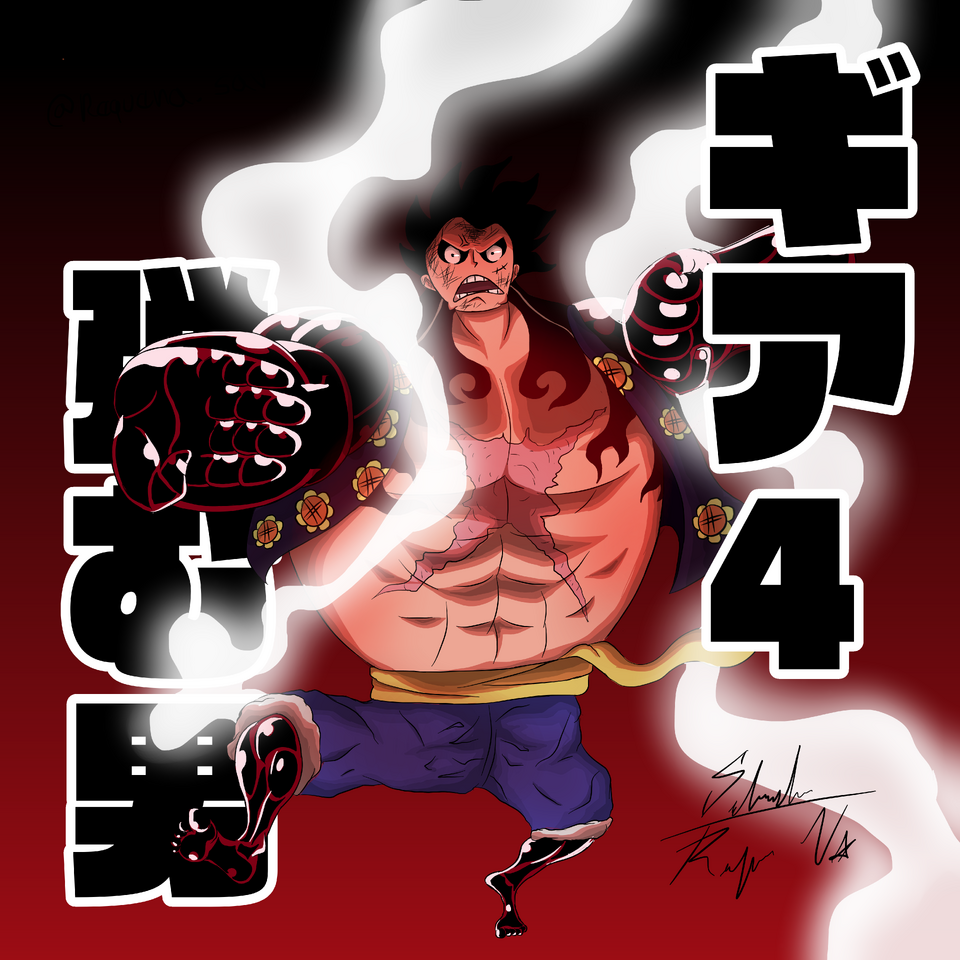 Luffy gear 4th SARVsax - Illustrations ART street