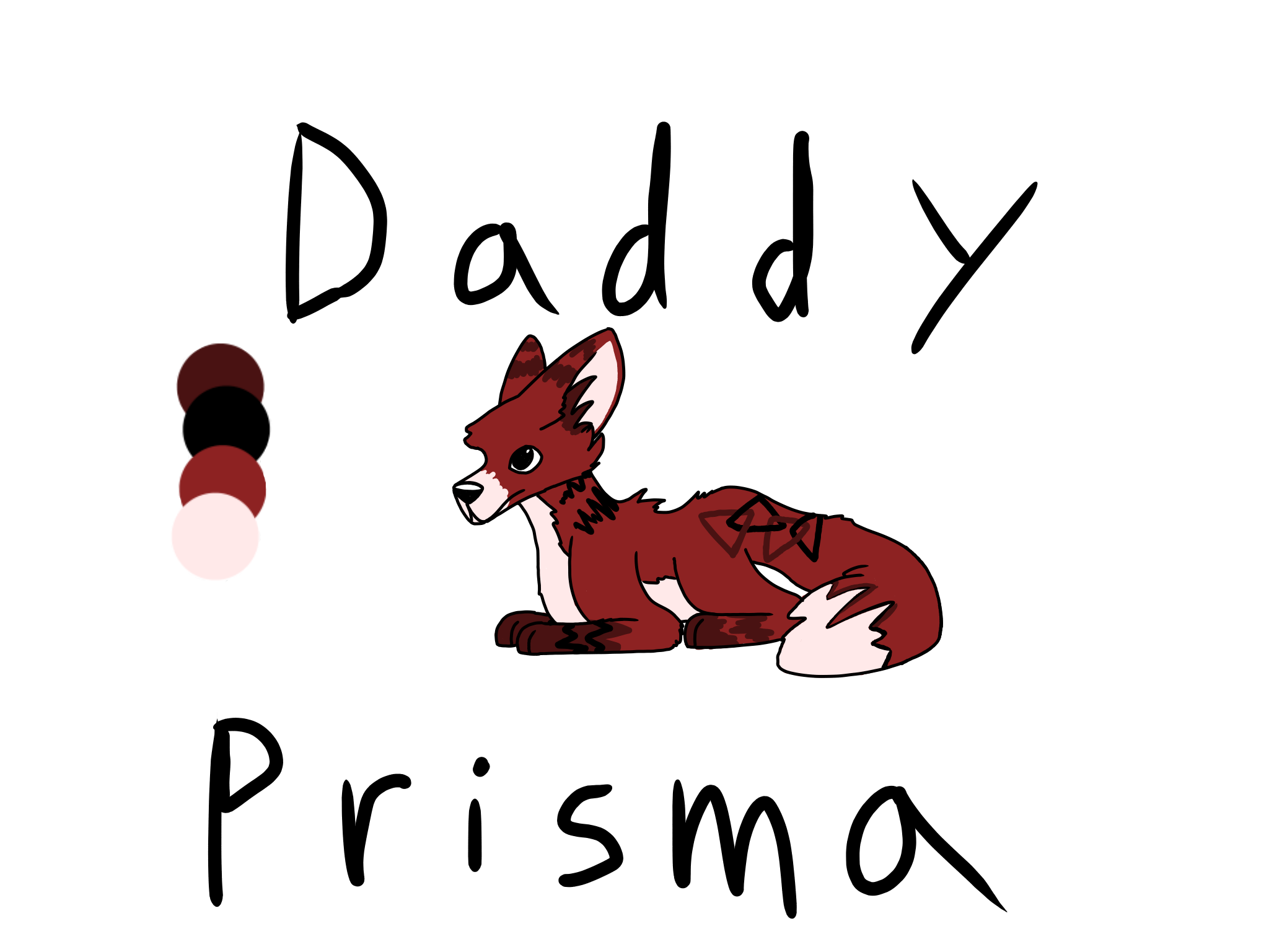 Adopt for D a d d y P r i s m a DragonFox - Illustrations ART street