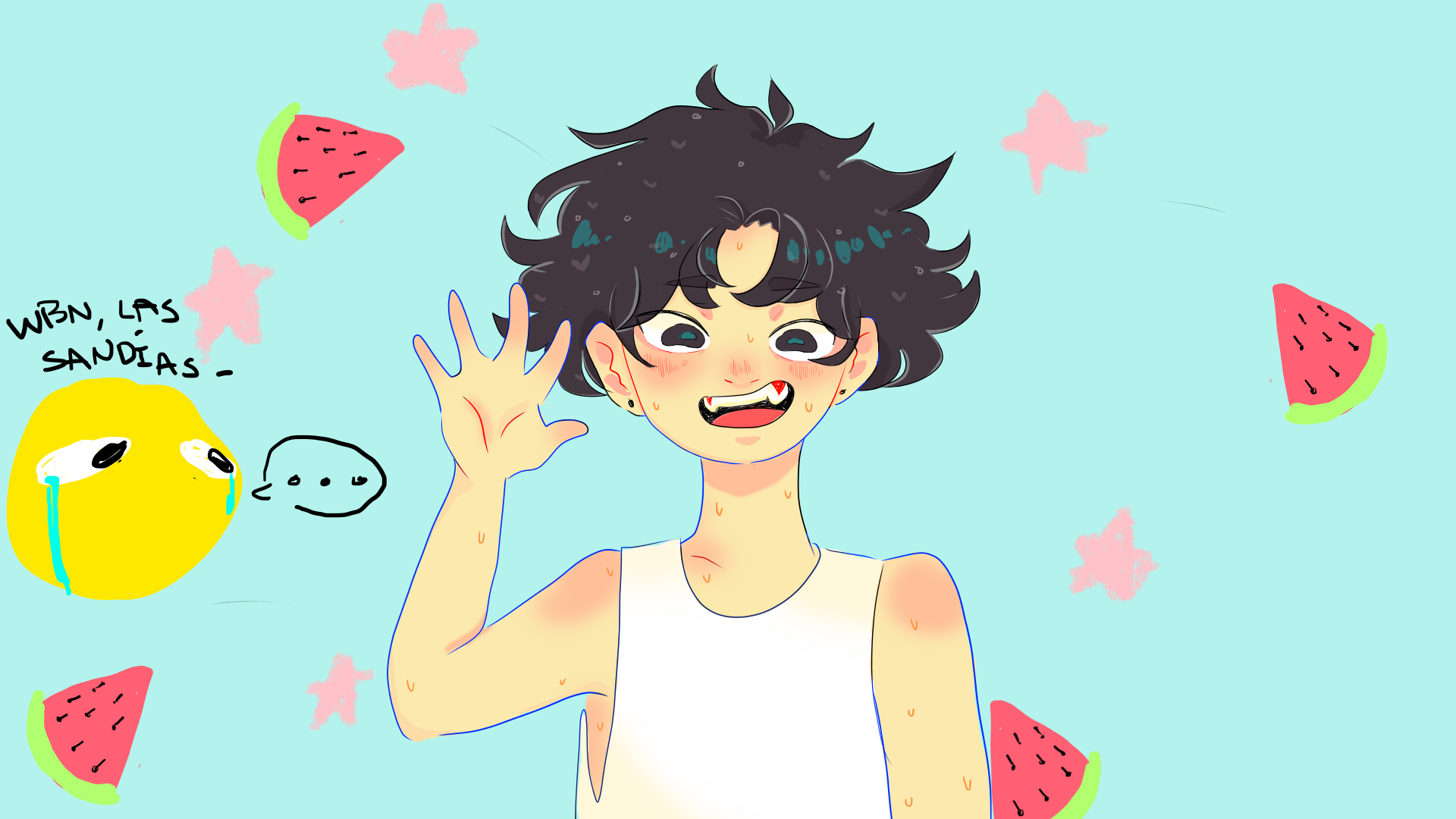 i never finished this, ngl Rotten Oliver Teeth - Illustrations ART street