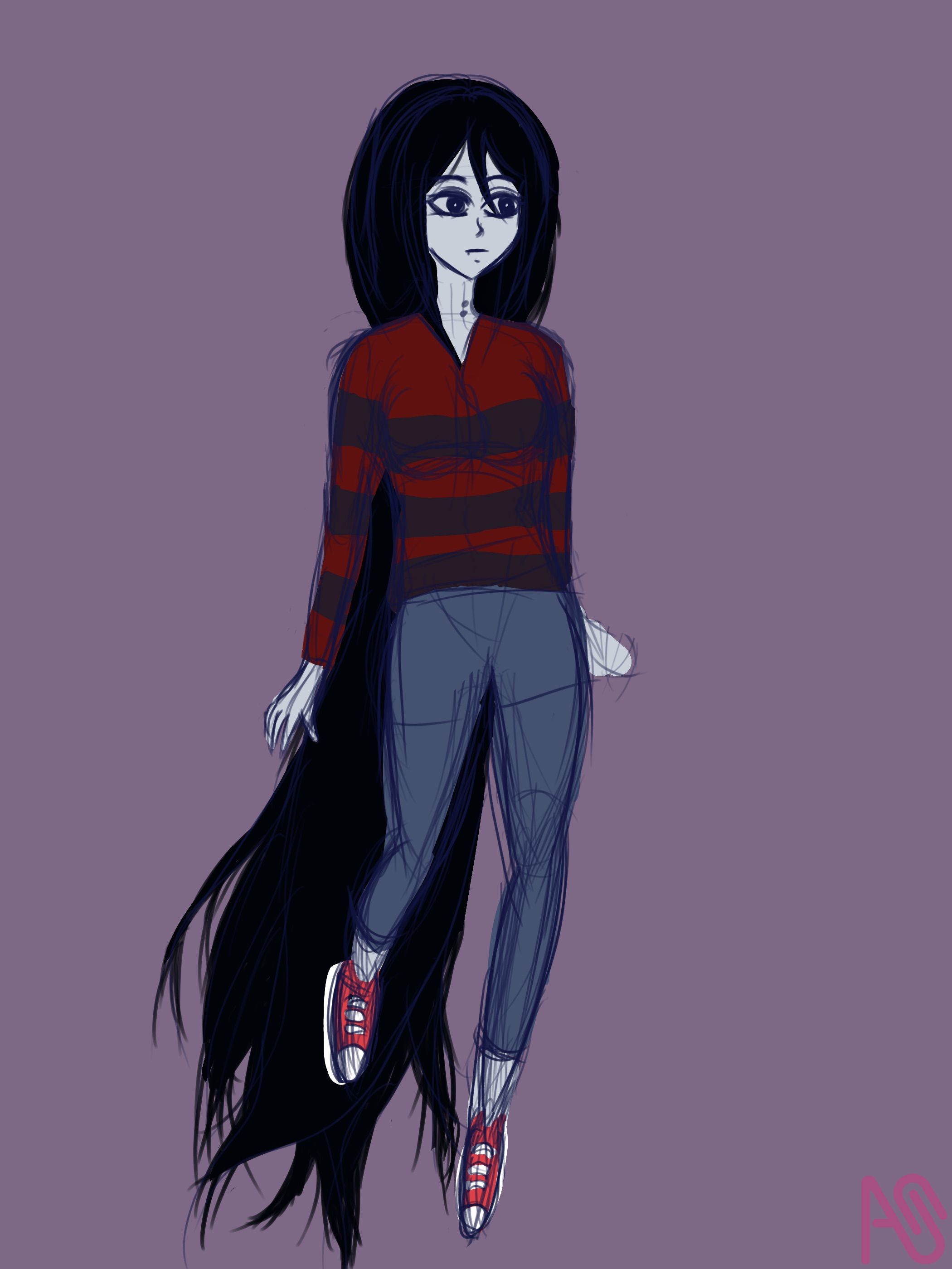 Marceline silhouette Nottls - Illustrations ART street