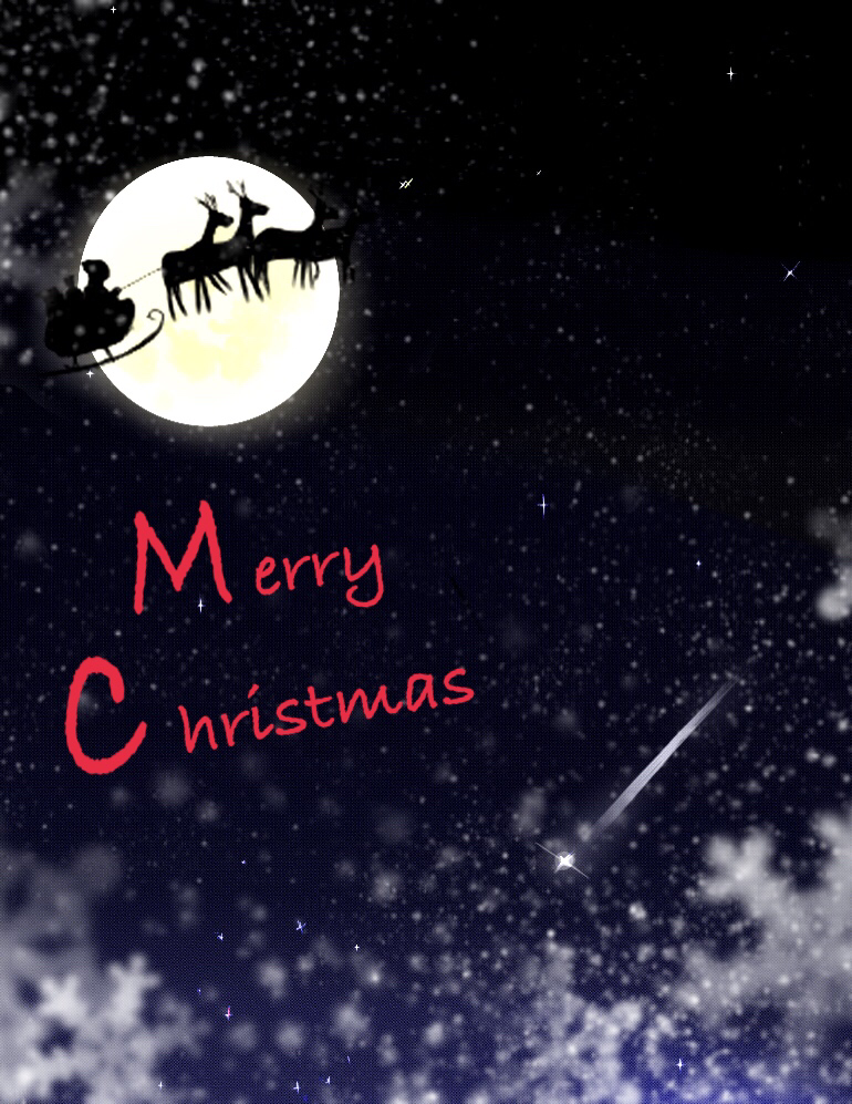 merry C hristmas にこ - Illustrations ART street