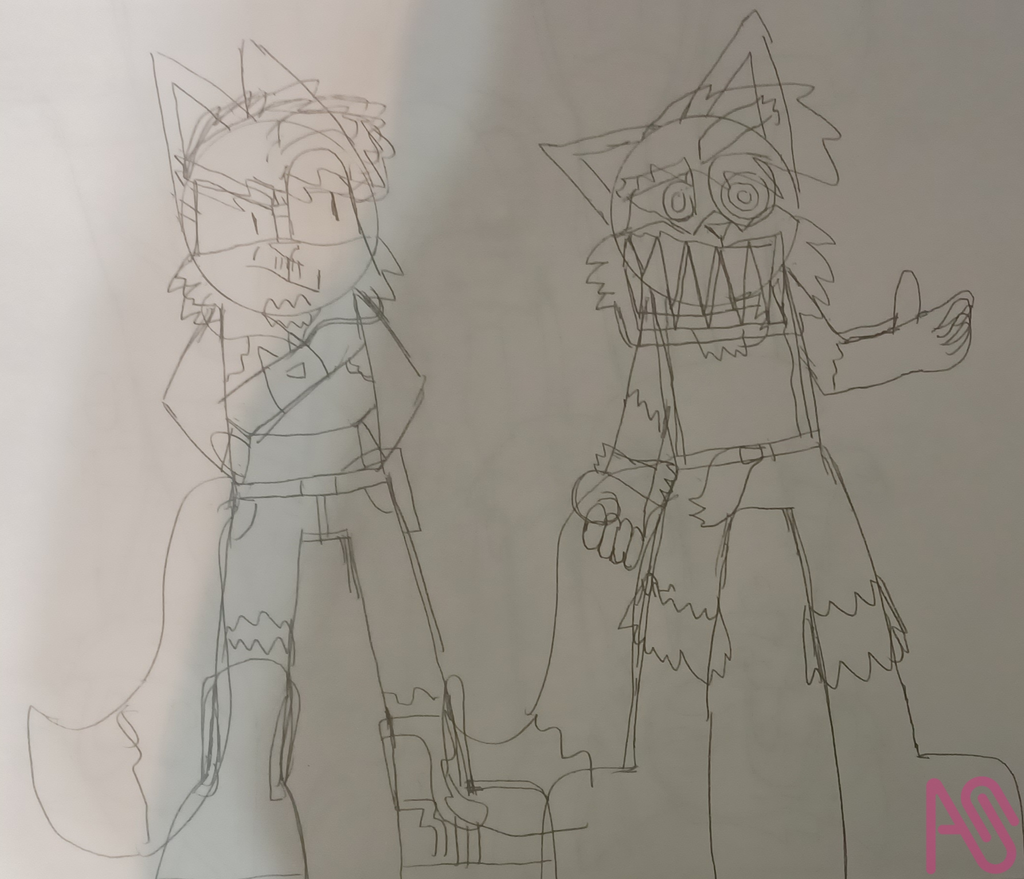 Some more doodles Techno the fox - Illustrations ART street