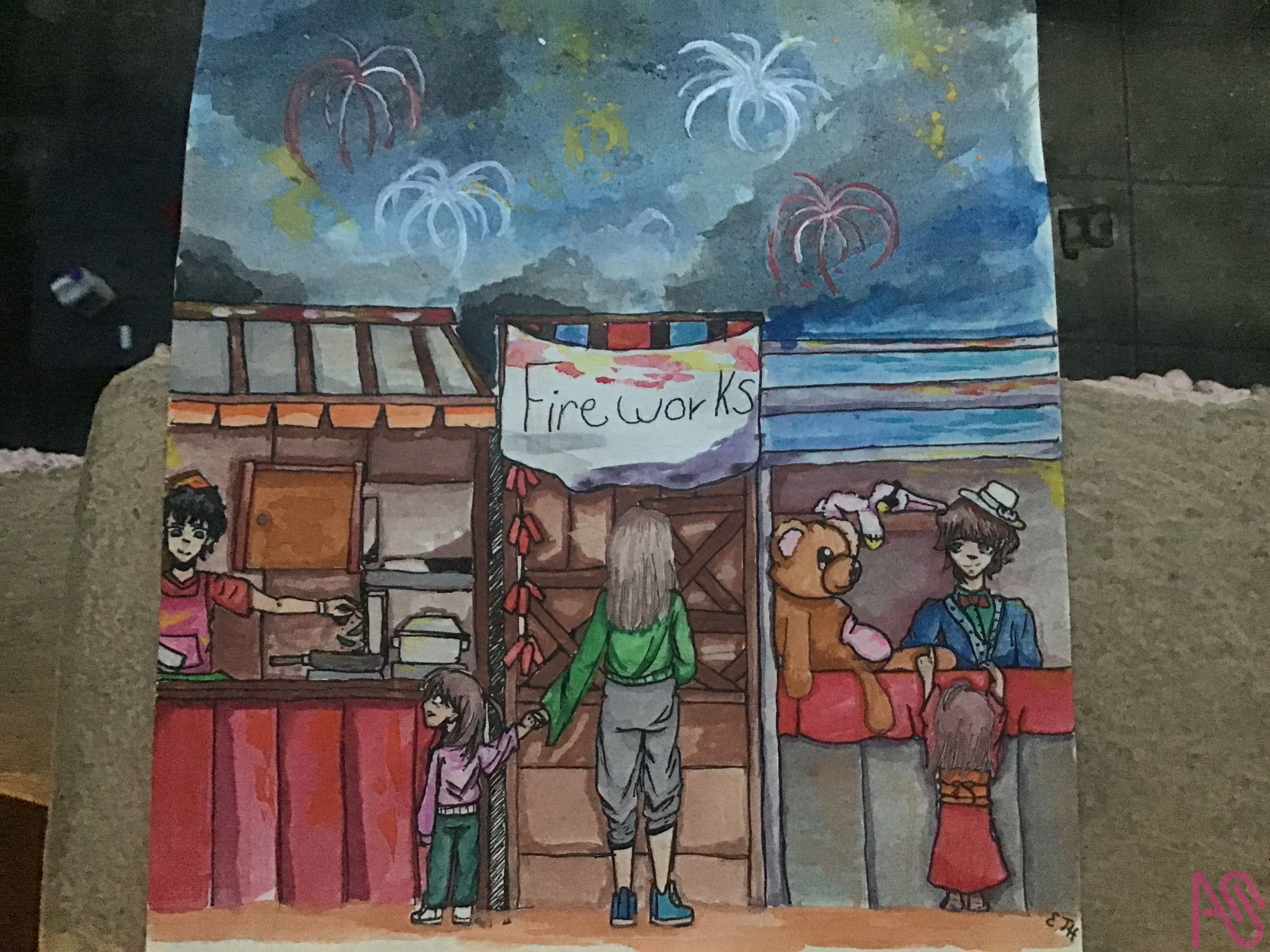 Festival night maple - Illustrations ART street