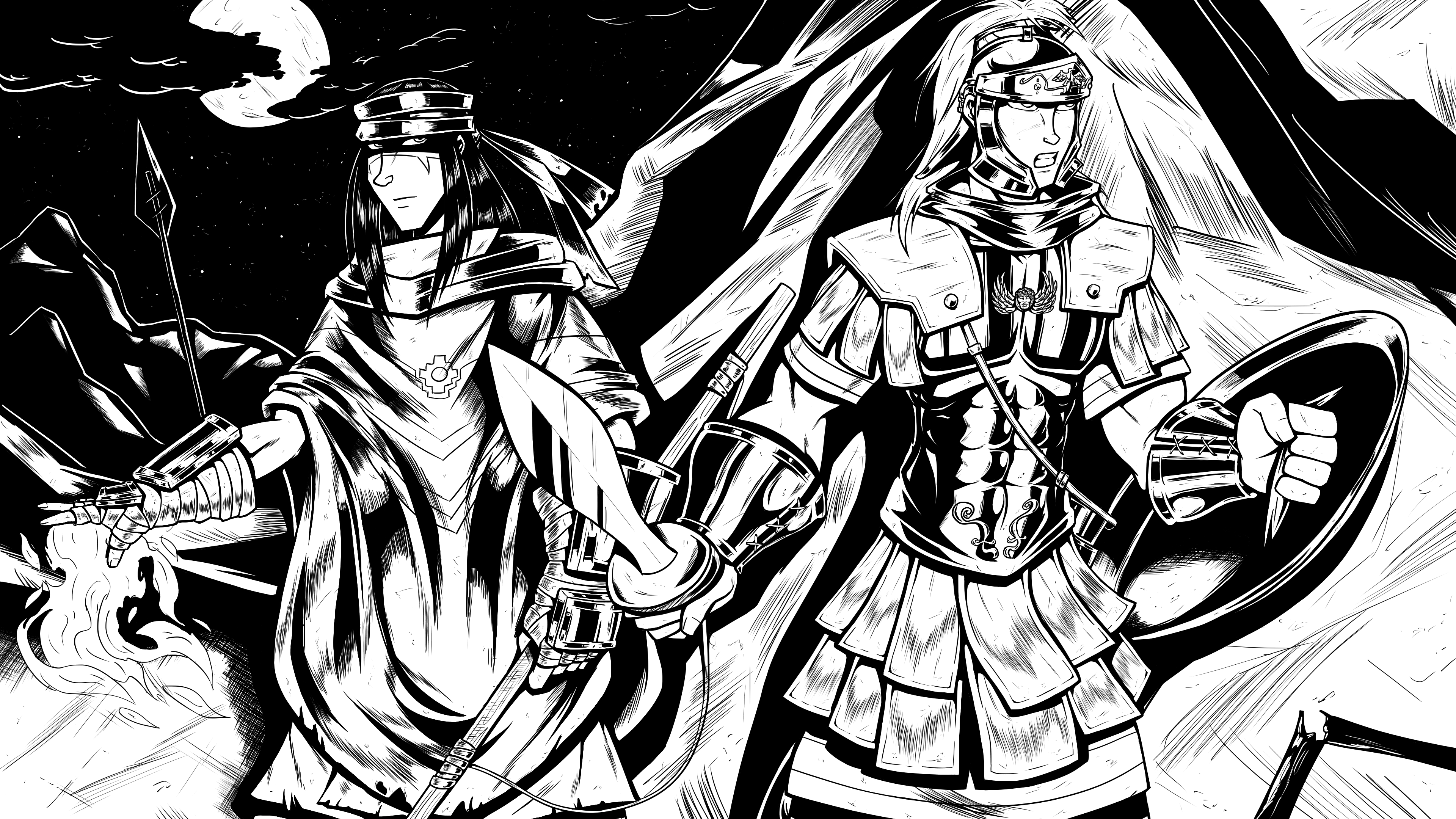 night raid Xiuh - Illustrations ART street