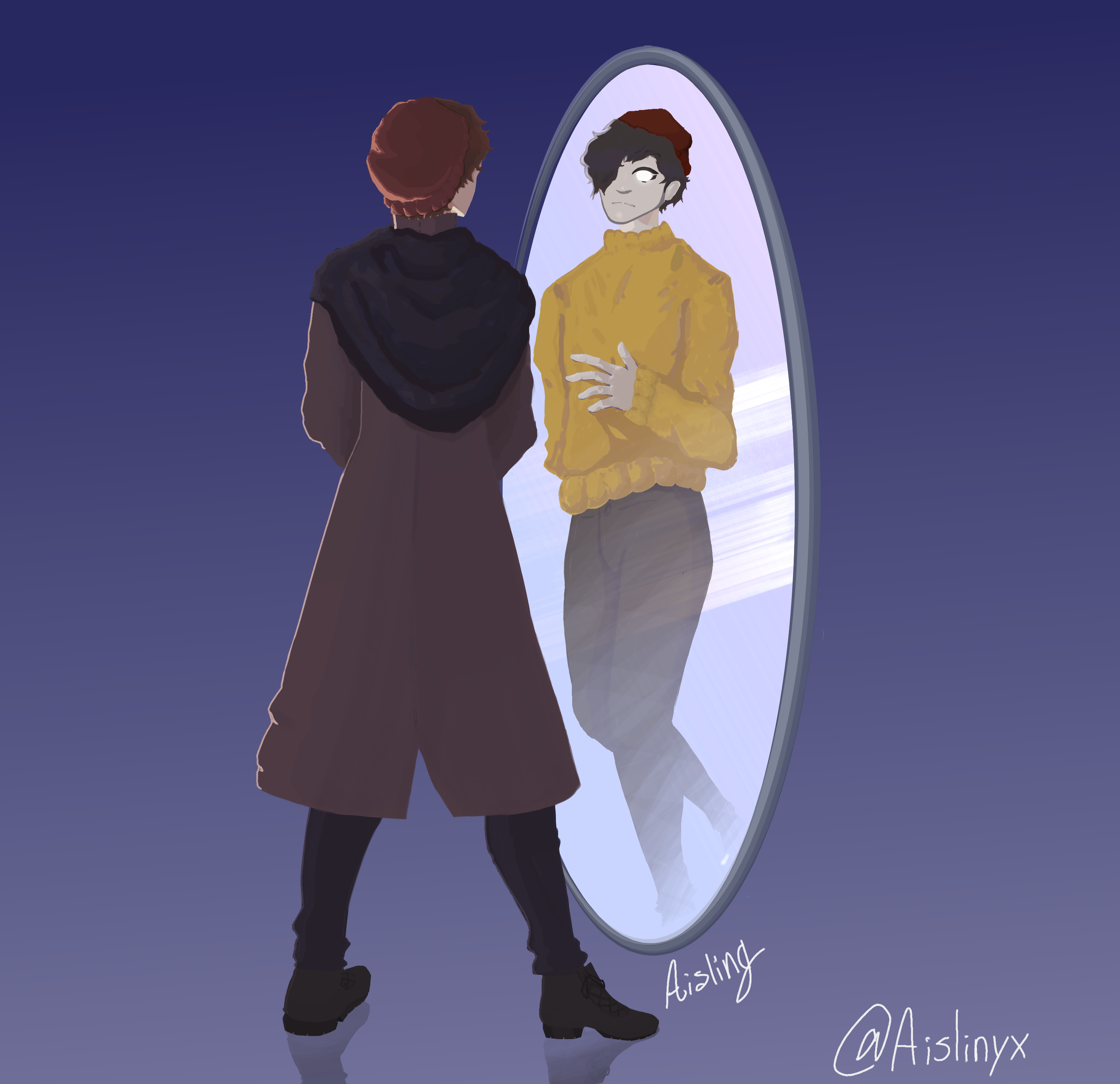 Ghost of the dead [Wilbur & Ghostbur] Aislinyx - Illustrations ART street