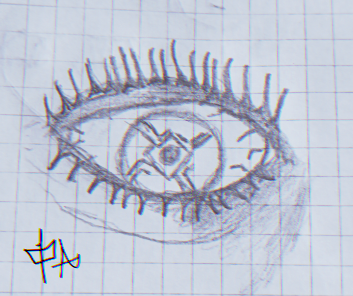 cursed eye Adoxxia - Illustrations ART street