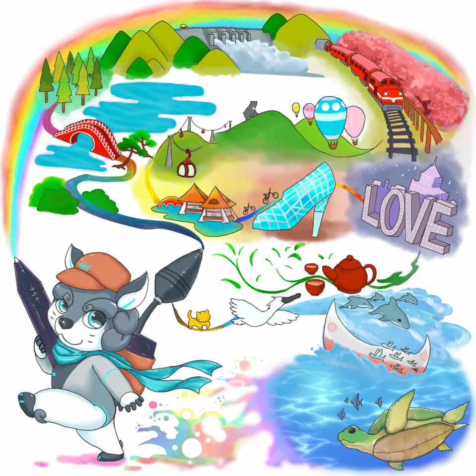 獅小繪的寶島夢幻奇旅 Glen Pen - Illustrations ART street