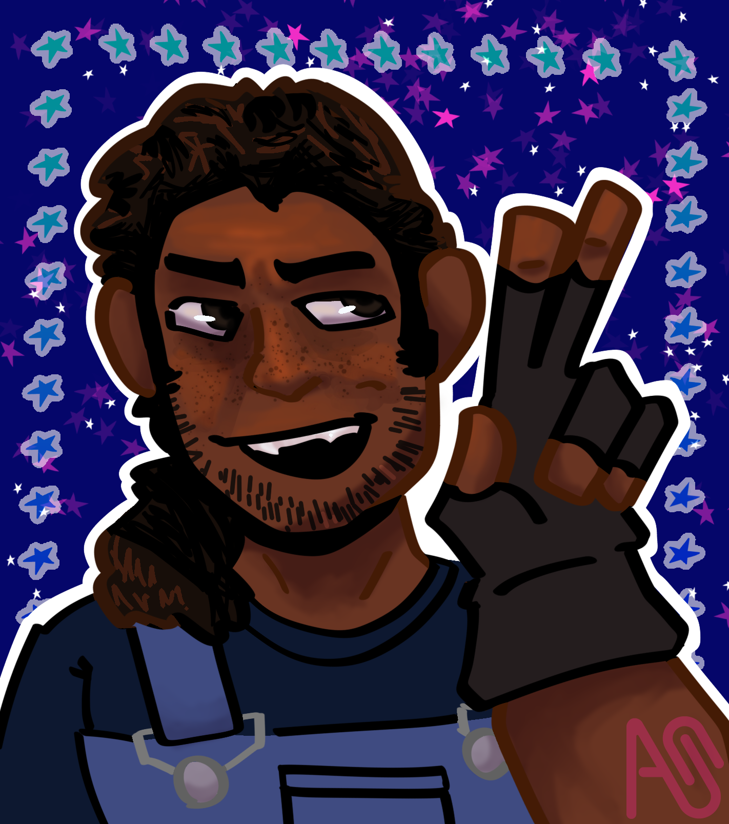 Rahhhhh silly man :))) Zealie doodles - Illustrations ART street