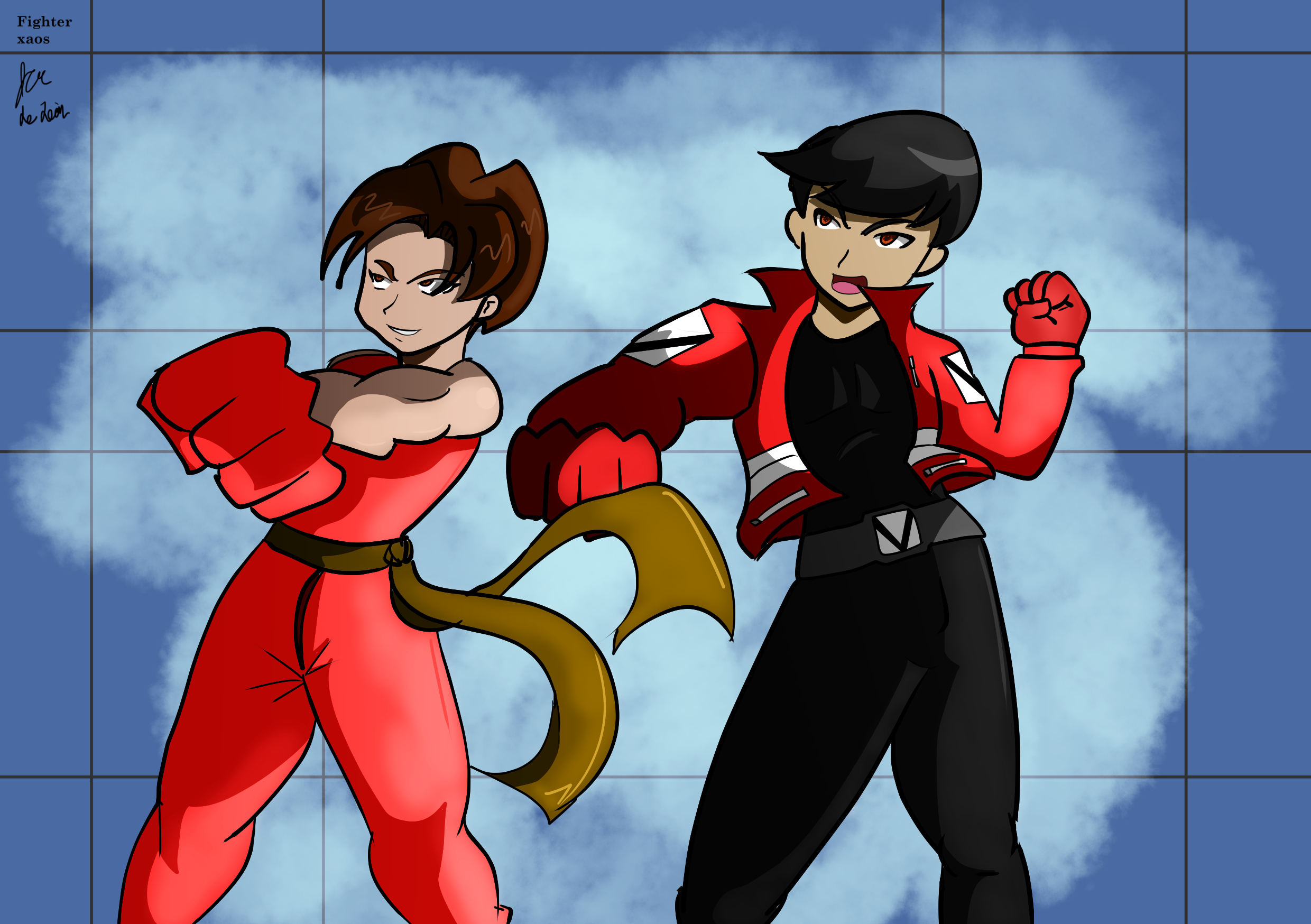 The Two Reds fighterxaos - Illustrations ART street