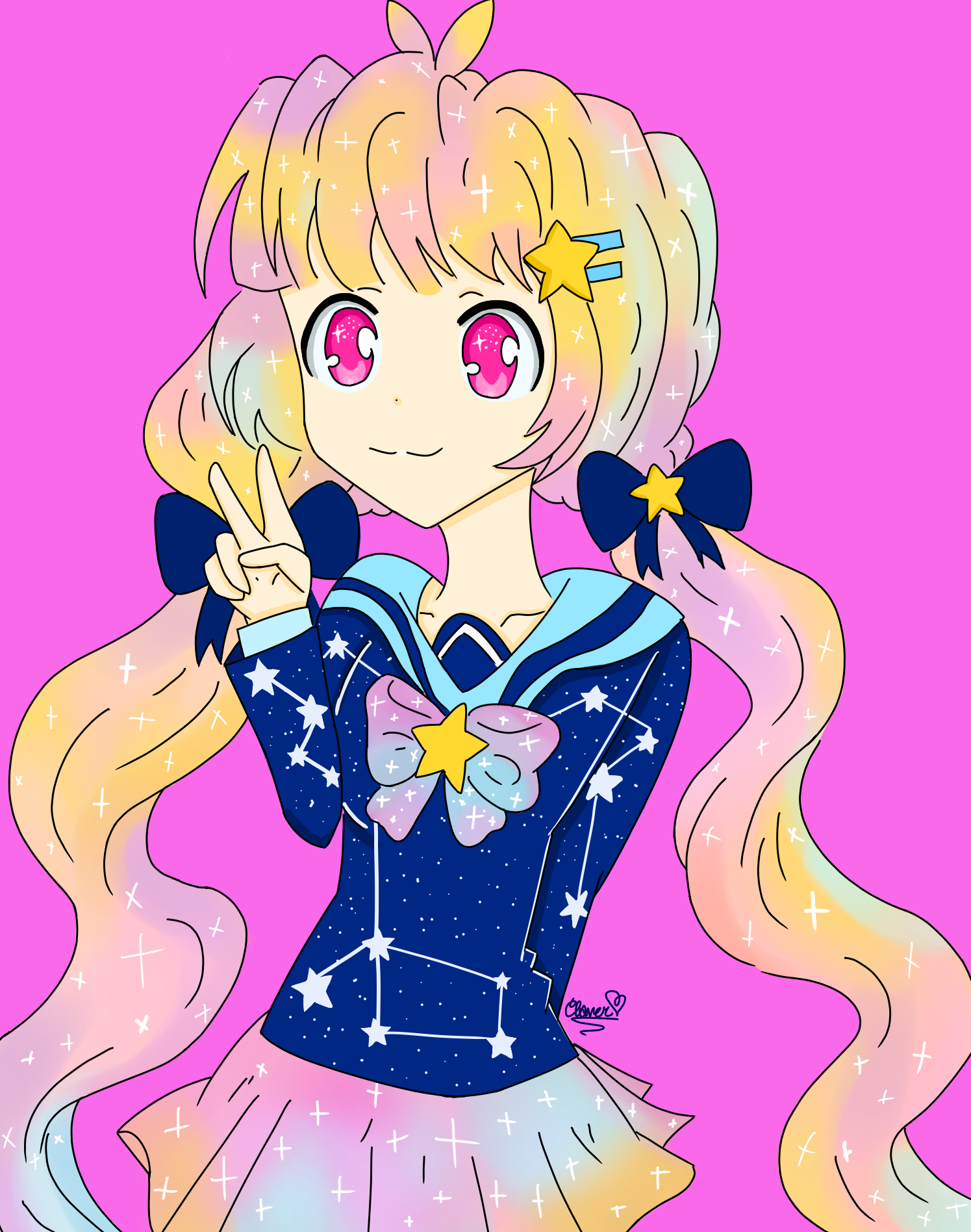 Ace_Star_Chan Clover - Illustrations ART street