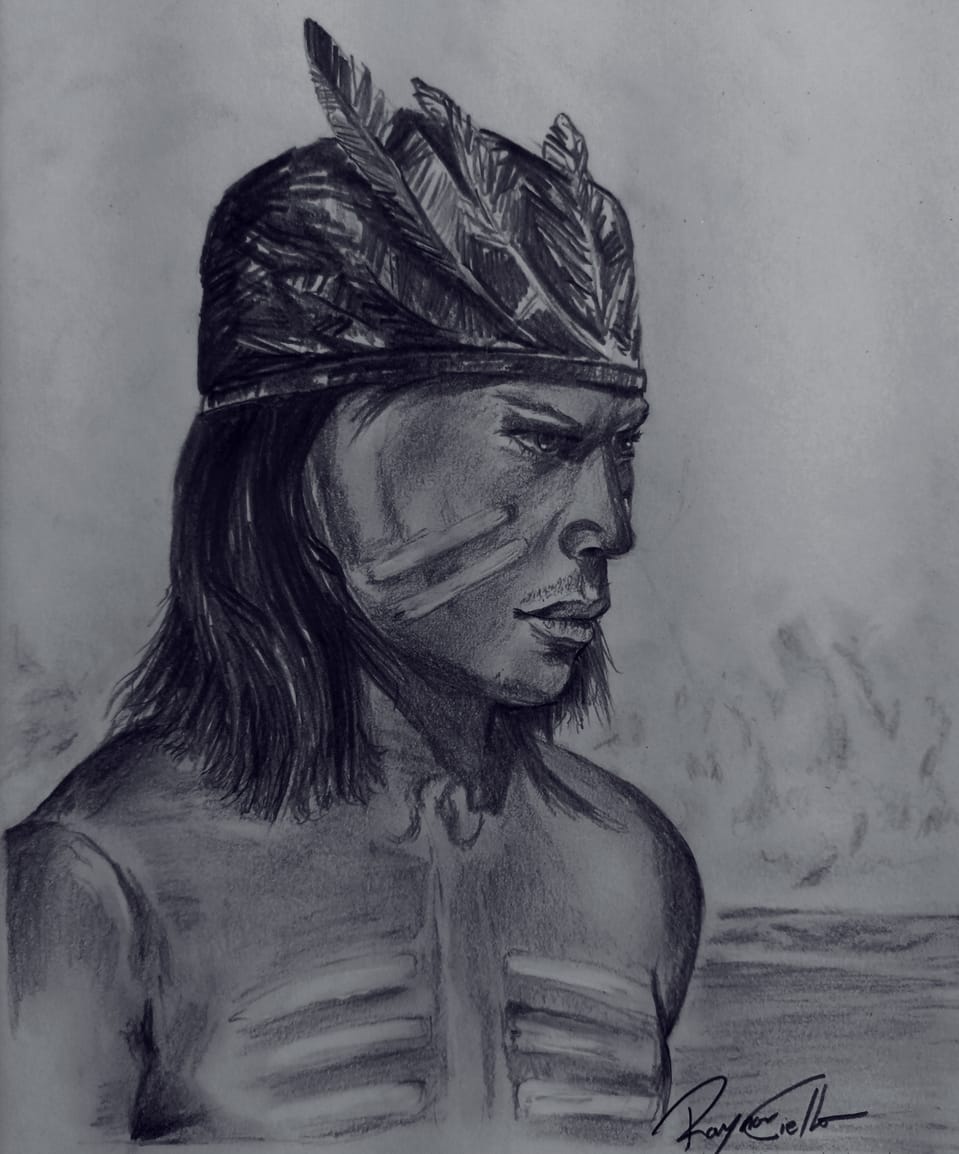 Tribal man Raynor Cielto - Illustrations ART street