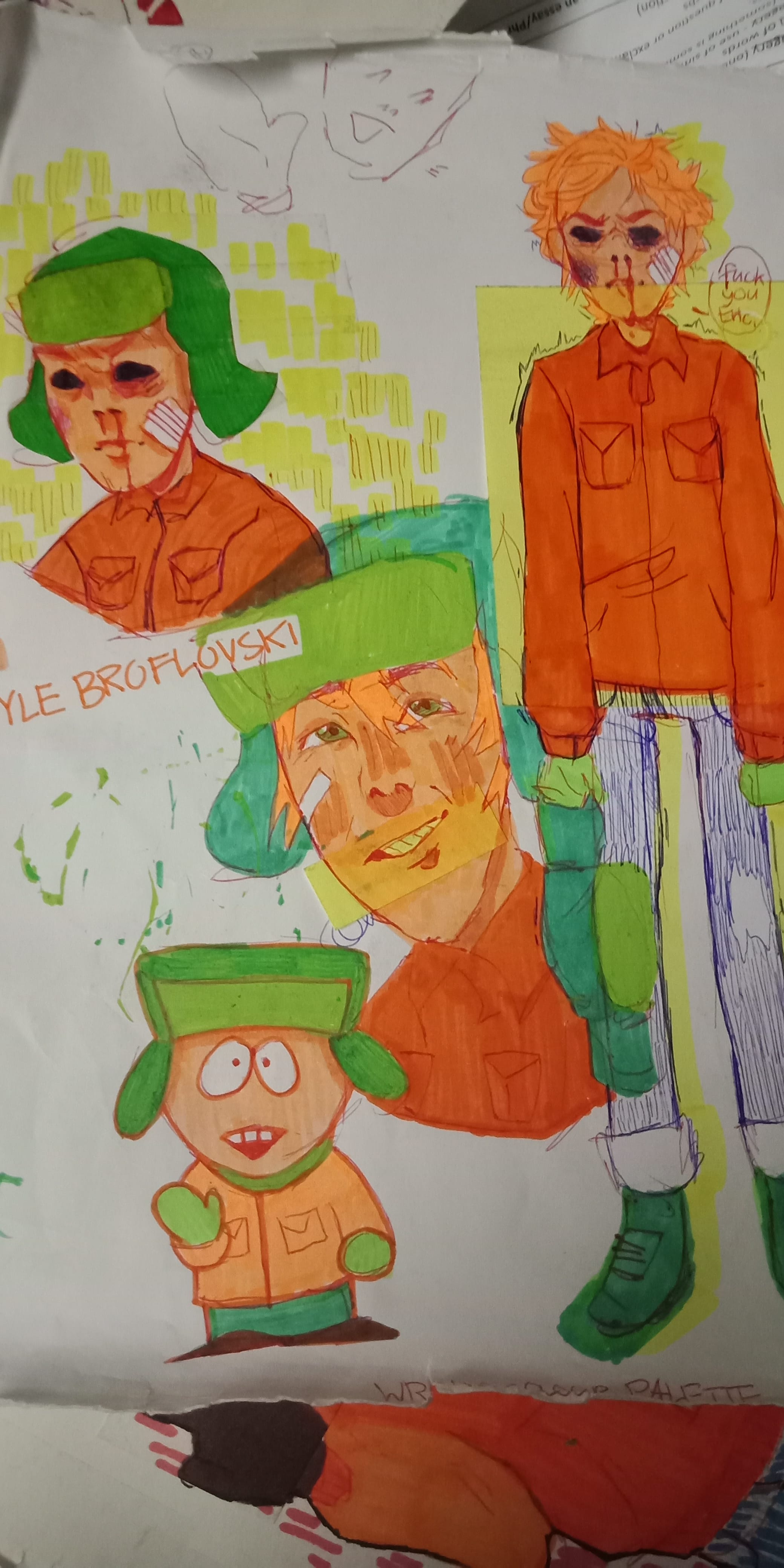 South Park fanart! :)) *Neon_Punk* - Illustrations ART street