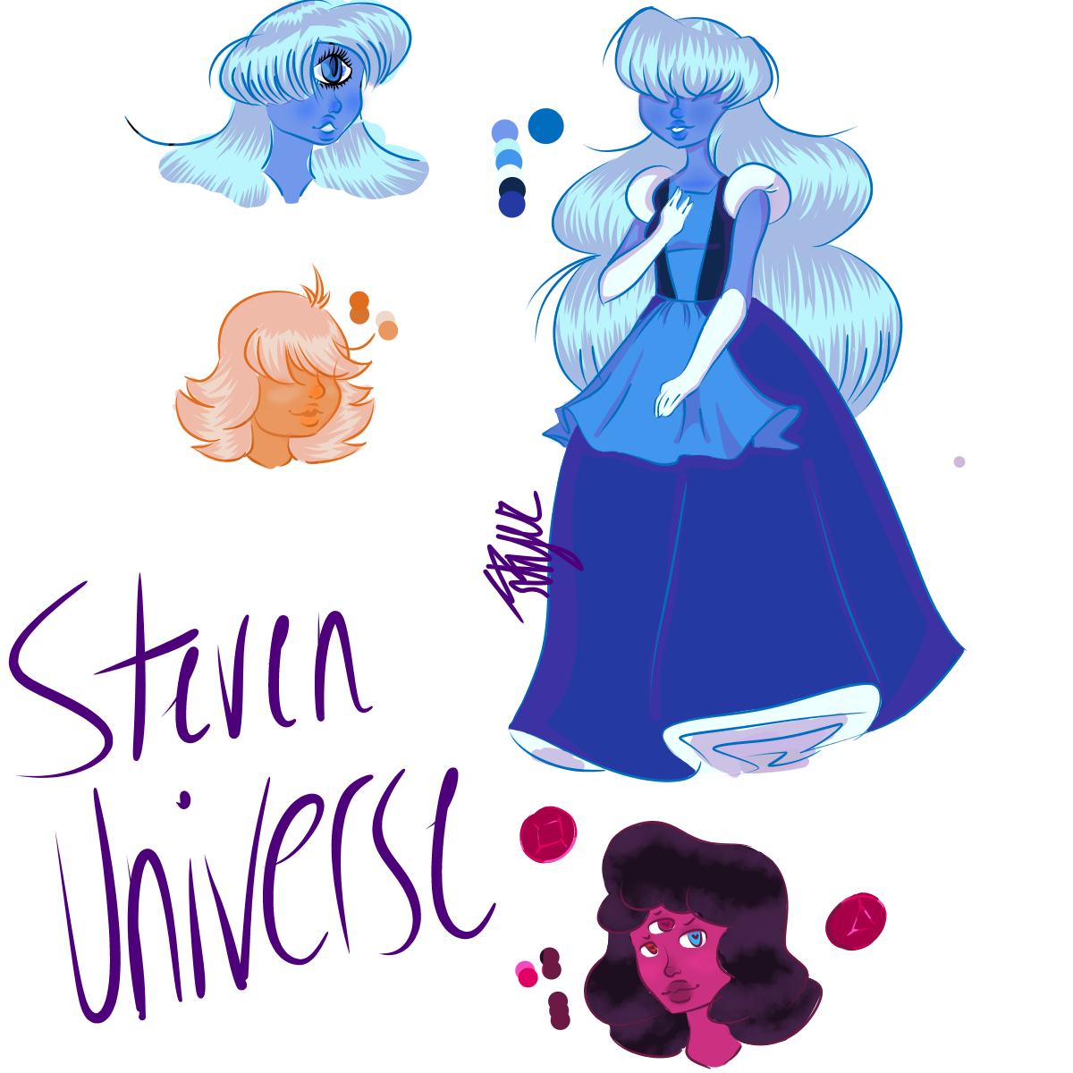 SU Sapphire A Slice of That - 插畫 ART street