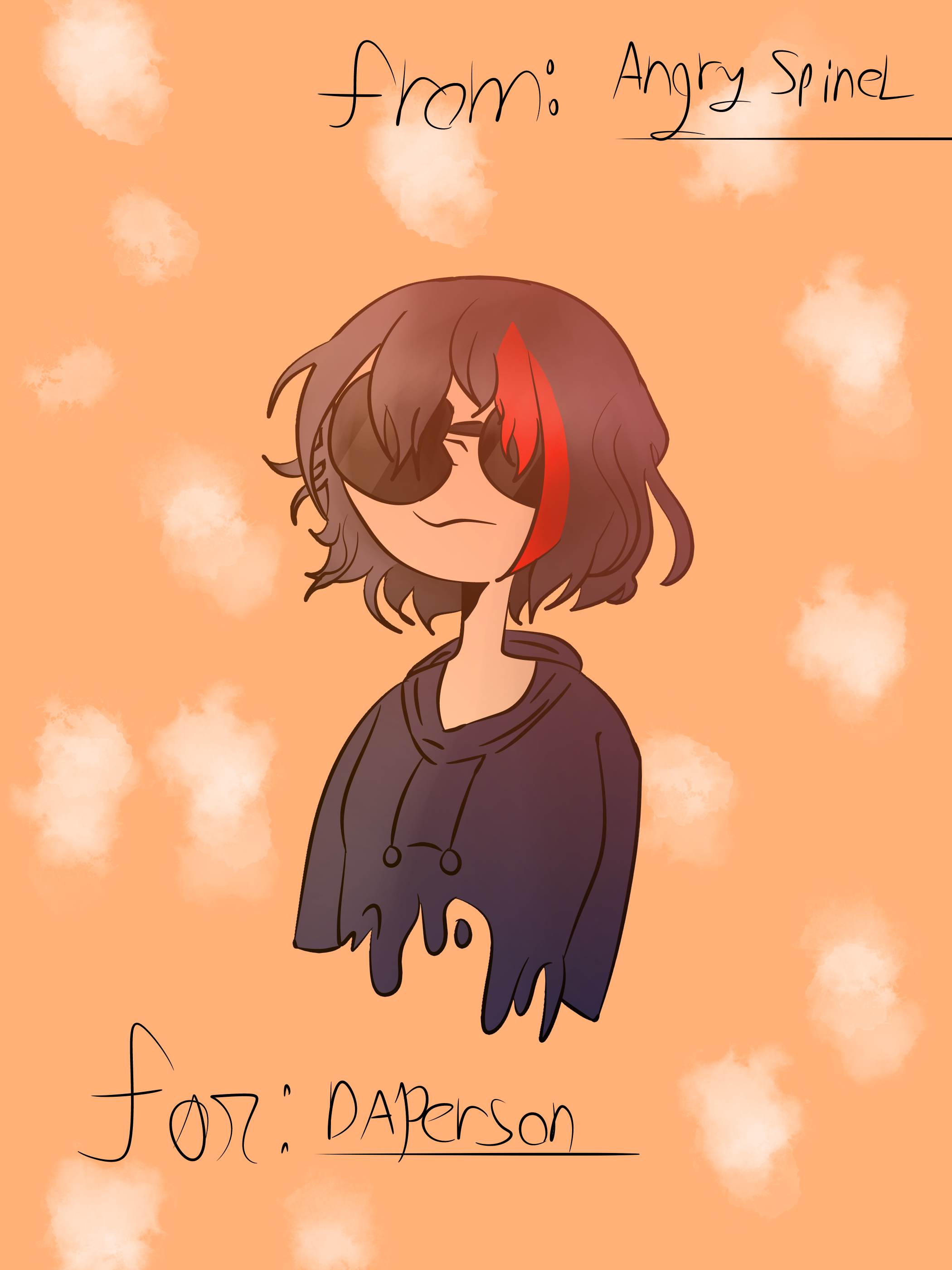 fanart for da person ANGRY SPINEL - Illustrations ART street