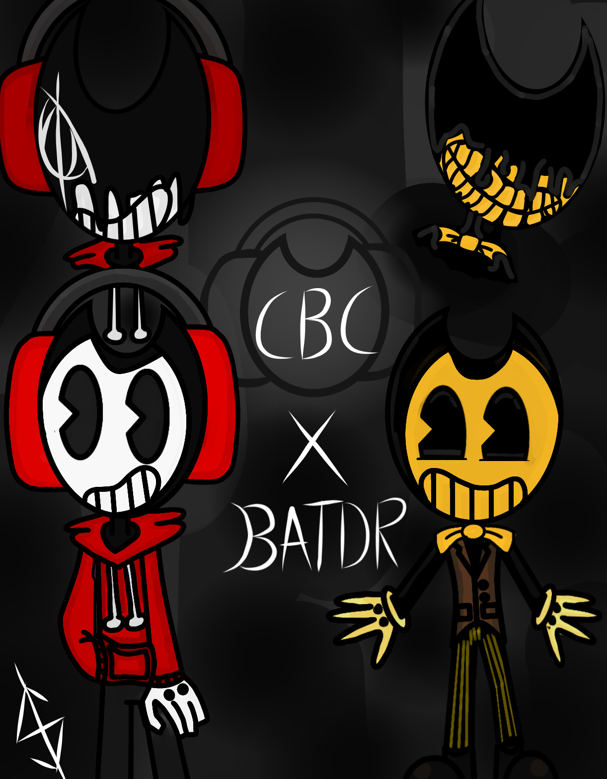 CBC X BATDR Coolbendycartoons - Illustrations ART street