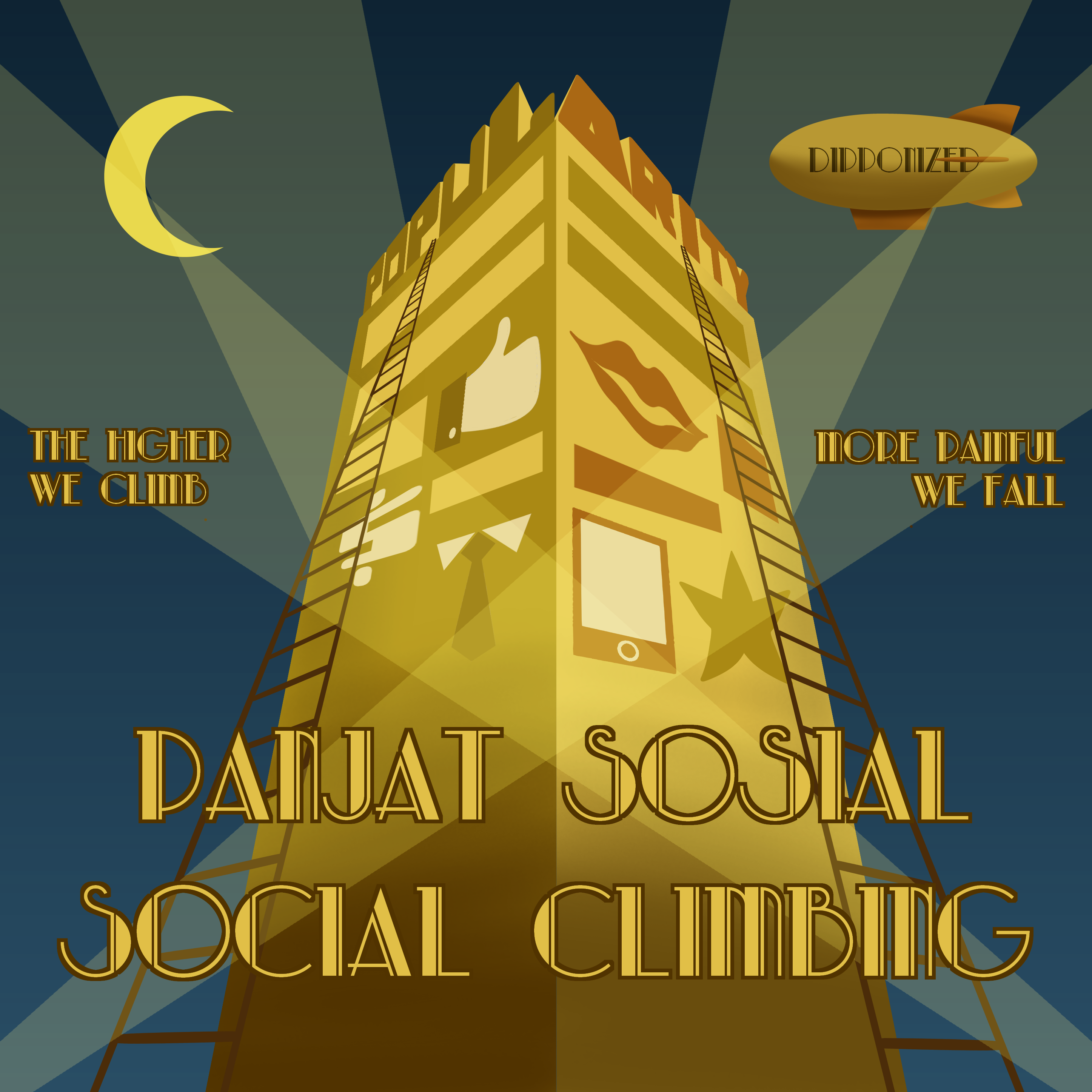 Social Climbing dipponized - Illustrations ART street