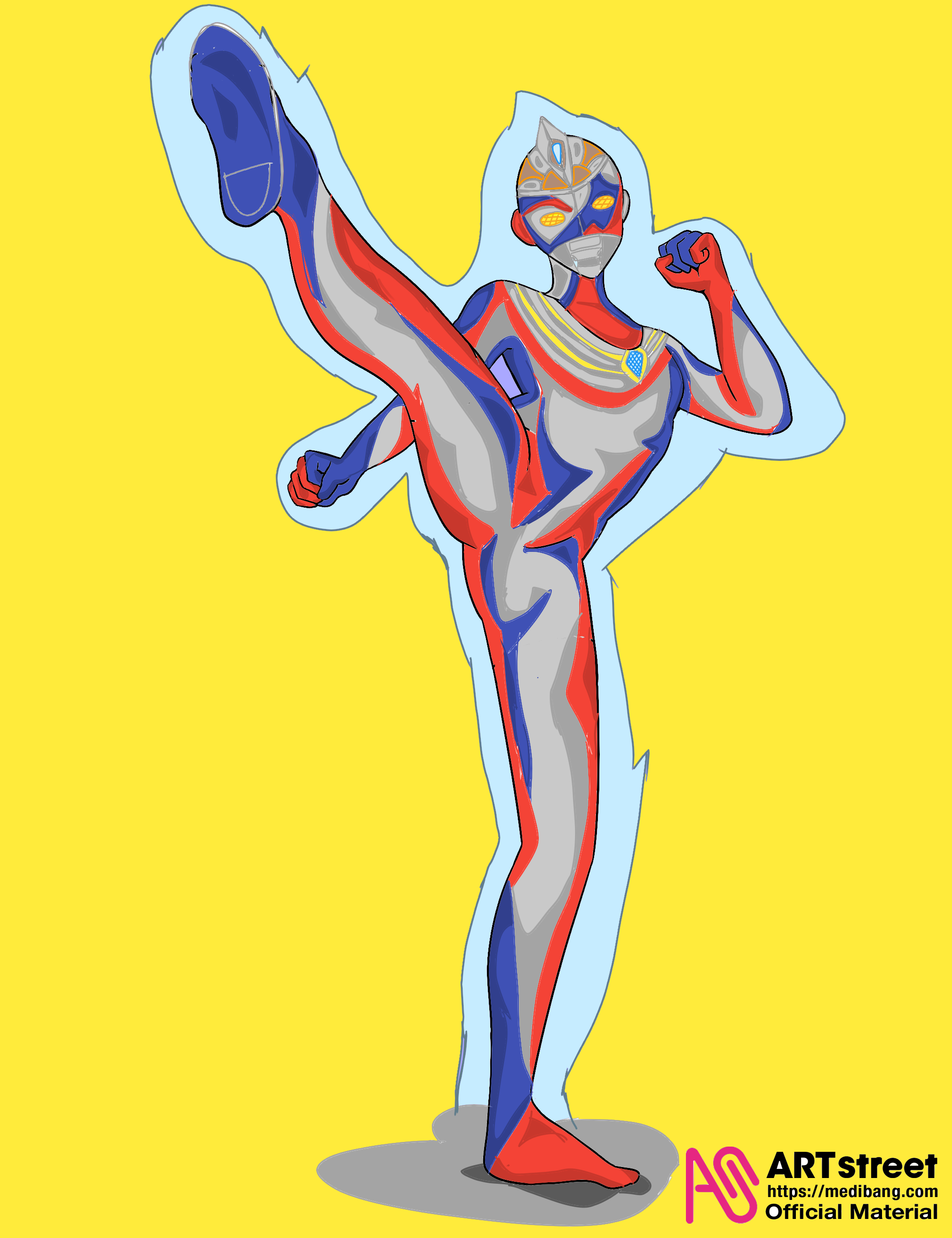 ultraman a one astrosiver2018 - 插图 ART street