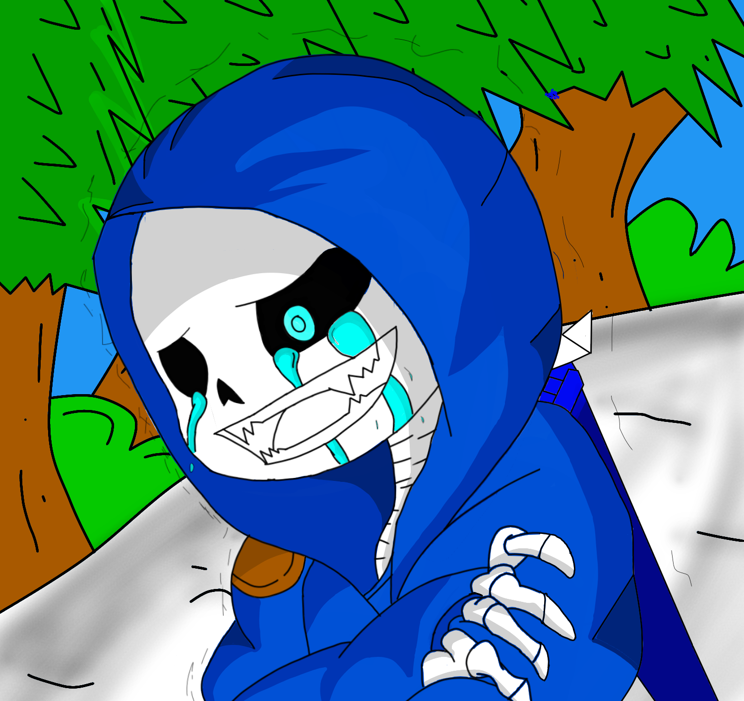 Sans ( i think this my 2nd greatest work) Artist Sans (Yoshi ...
