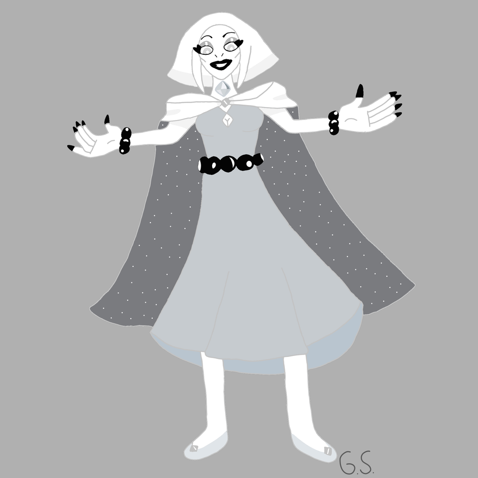 White Diamond DarkGrey - Illustrations ART street