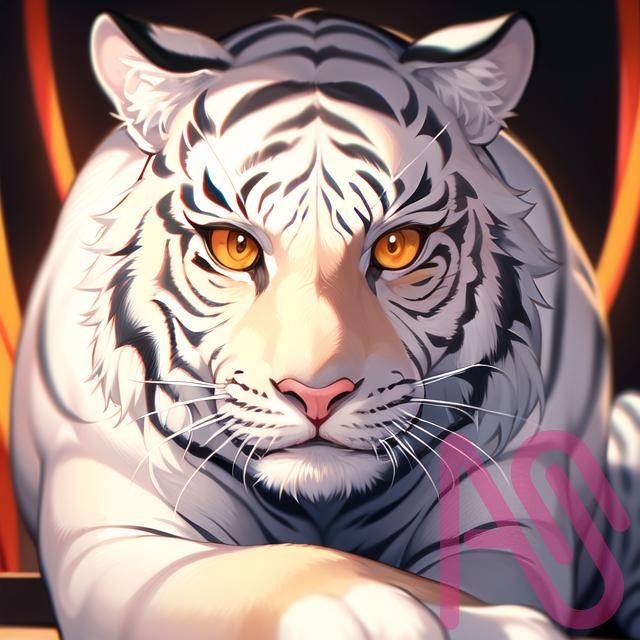 white tiger AIcreator - Illustrations ART street
