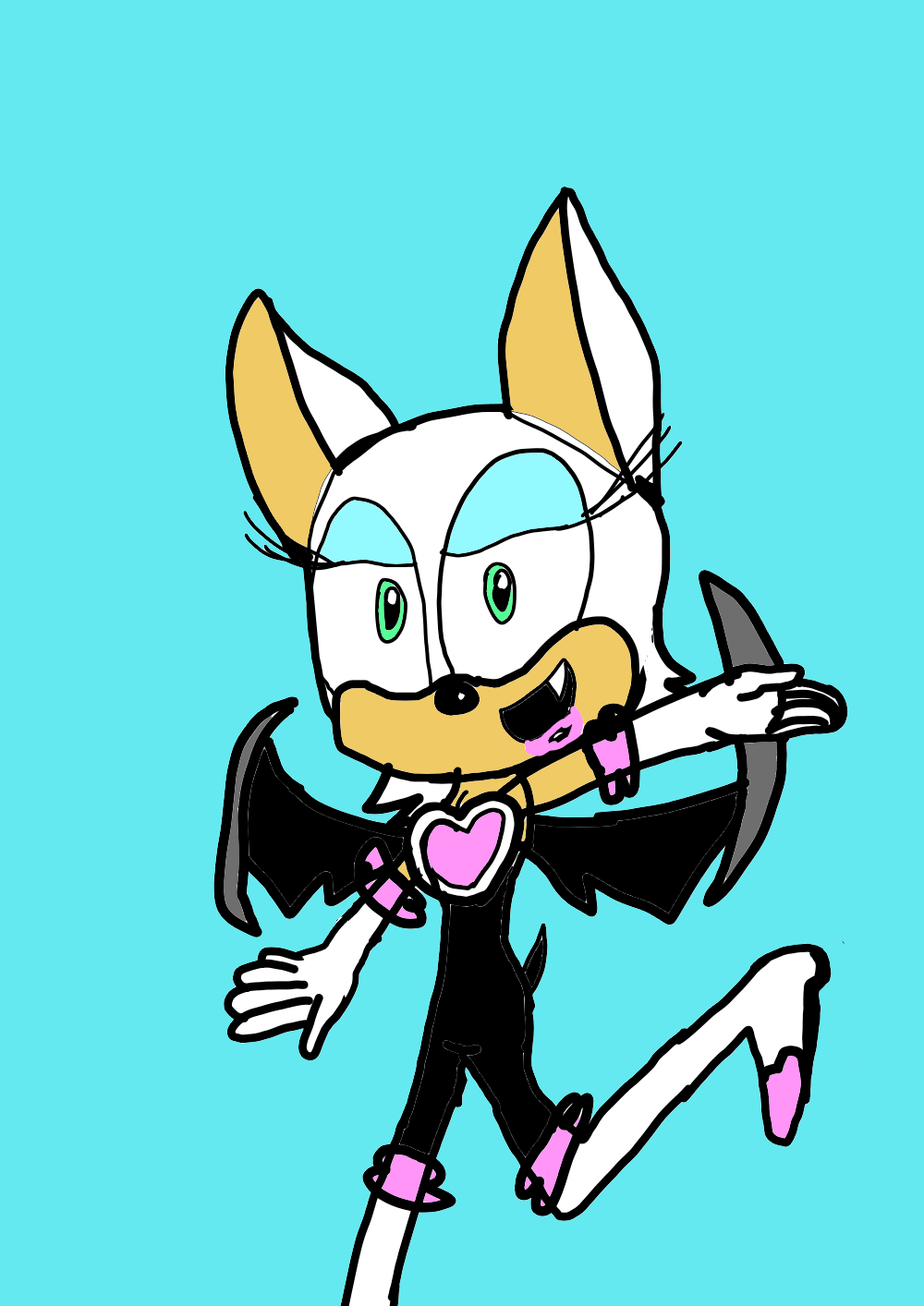 ROUGE THE BAT Rainbowdash18 - 插图 ART street