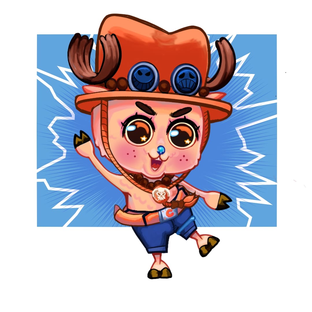 Chopper x ACE Pebete💖💫 - Illustrations ART street