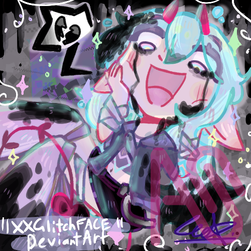 The Infection~ XXGlitchFACE - Illustrations ART street