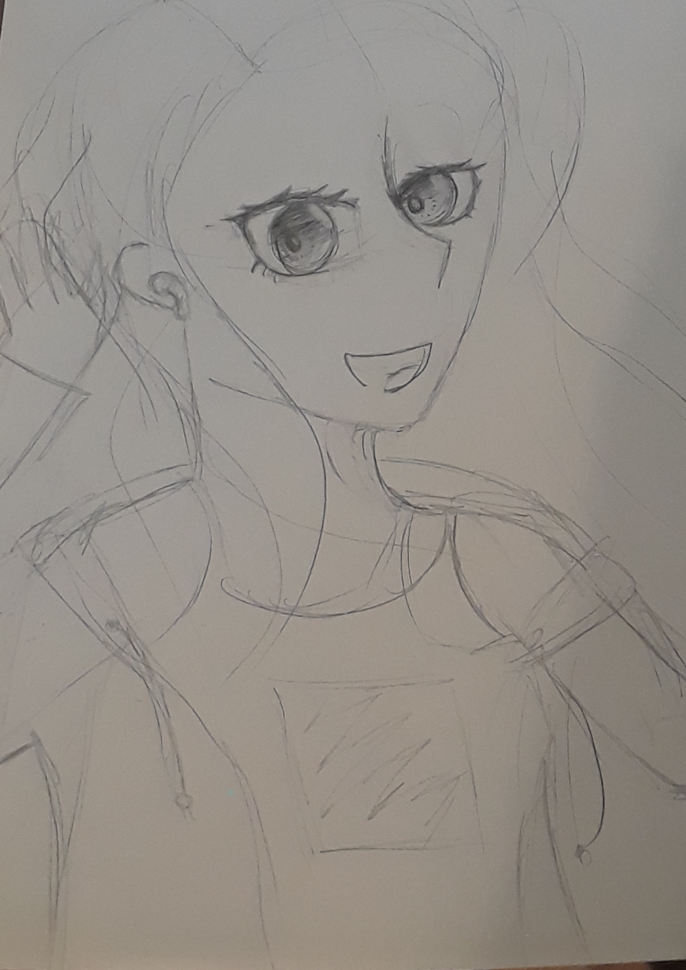 gamer girl sketch art draft jkstudioc - 插图 ART street