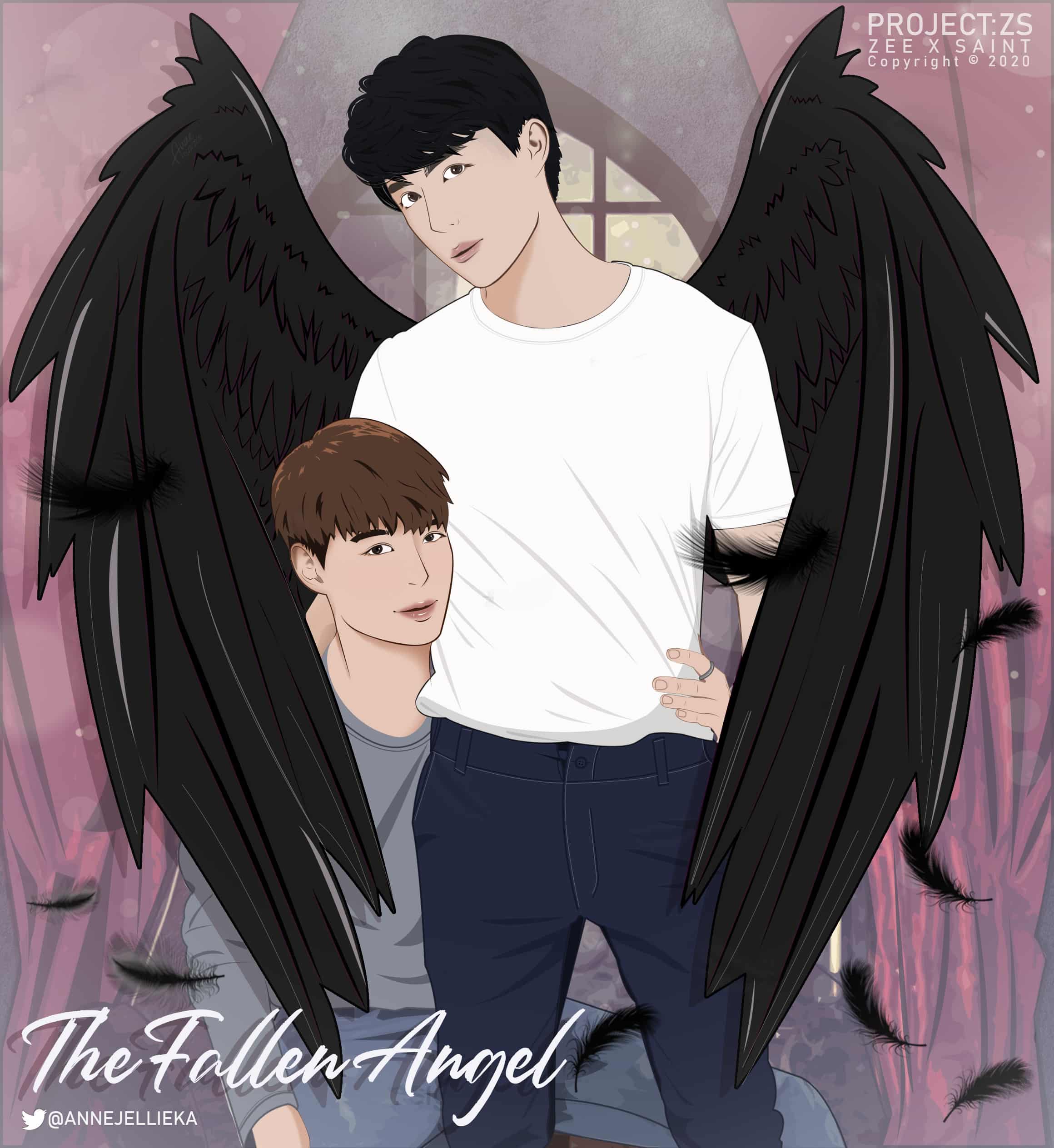 Fallen Angel Anne - Illustrations ART street