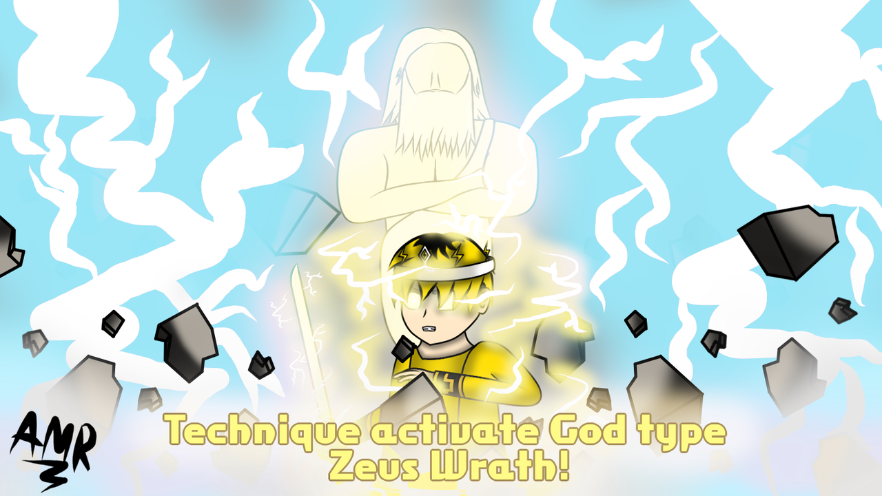 Raiden's zeus wrath technique Andre Mruiz - Illustrations ART street