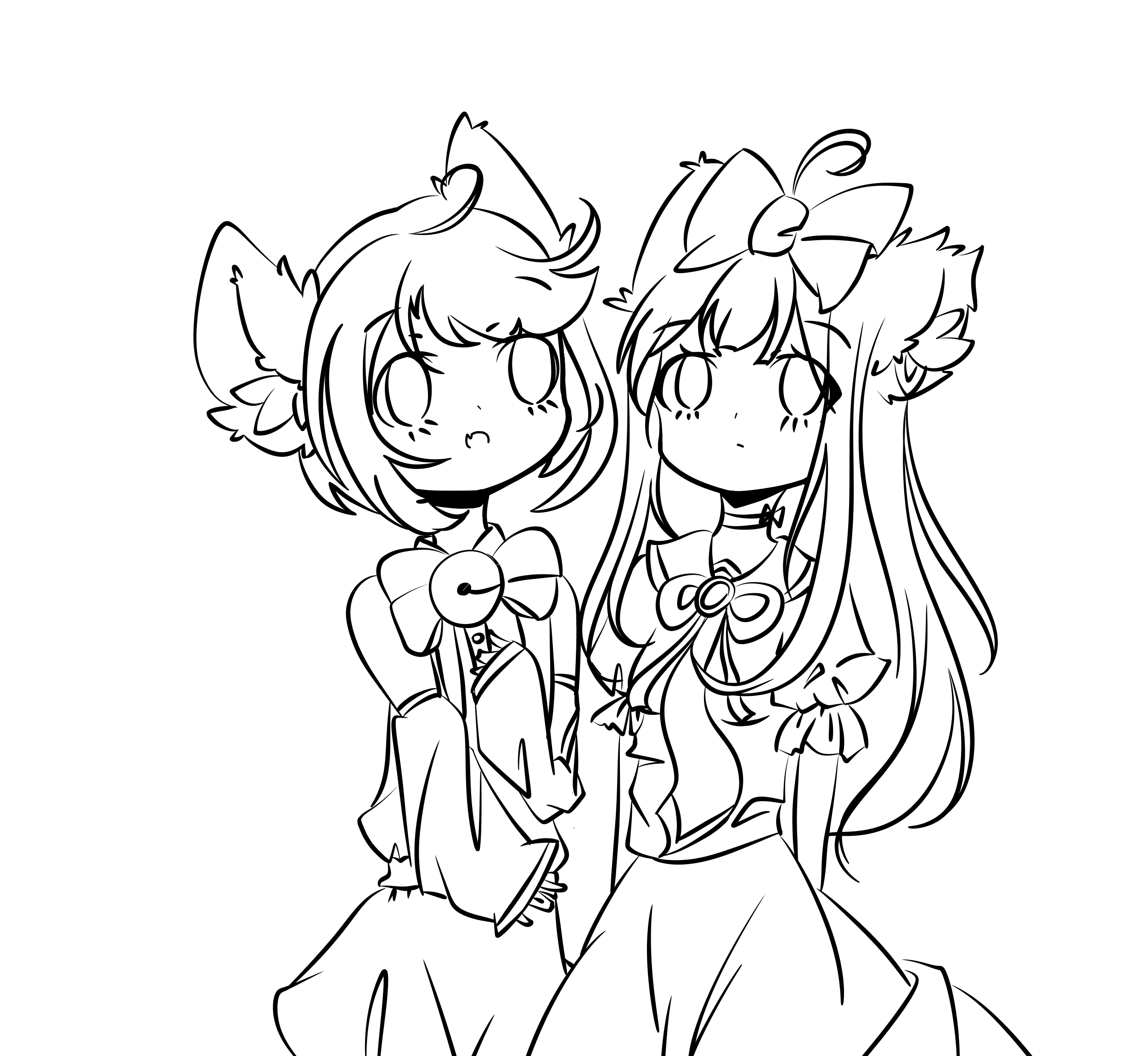 图拉&嘟拉—Tula&Dula 咸鱼丶gaster - Illustrations ART street