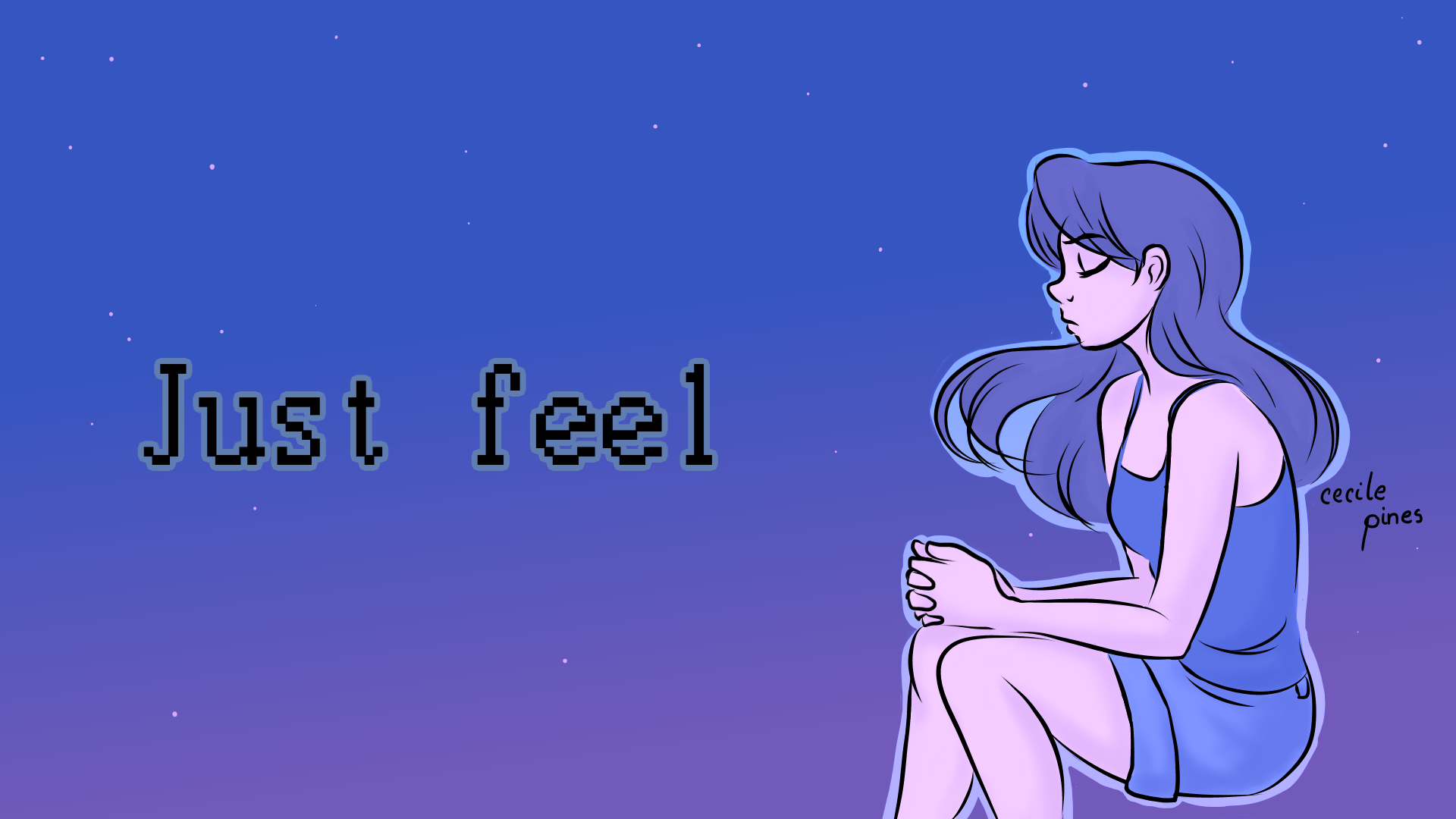 Just Feel Cecile Pines - Illustrations ART street